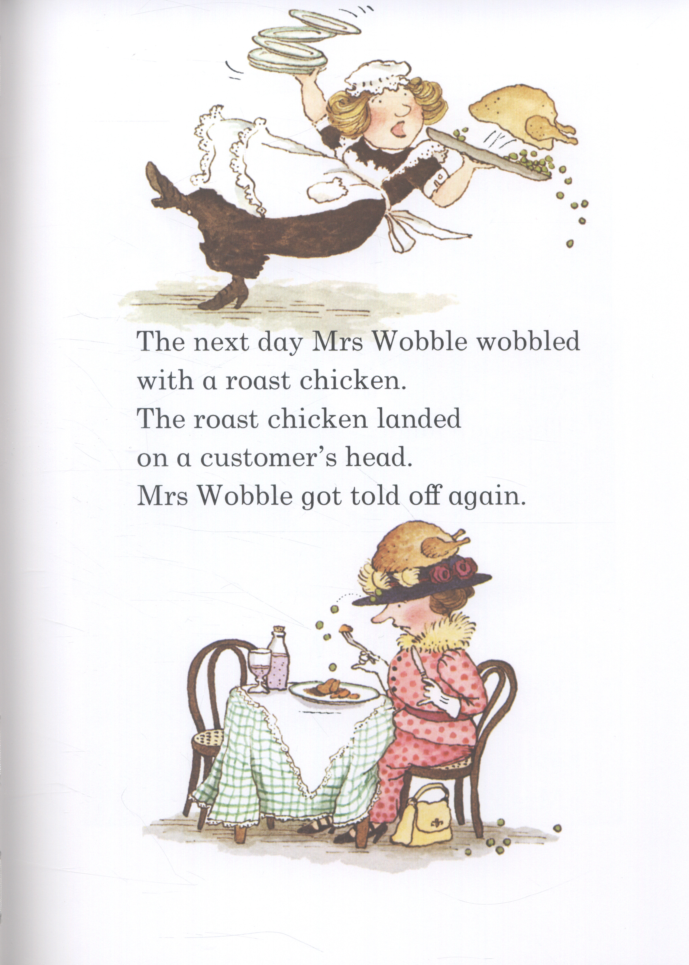 Mrs Wobble the Waitress by Ahlberg, Allan (9780723275596) | Browns Books