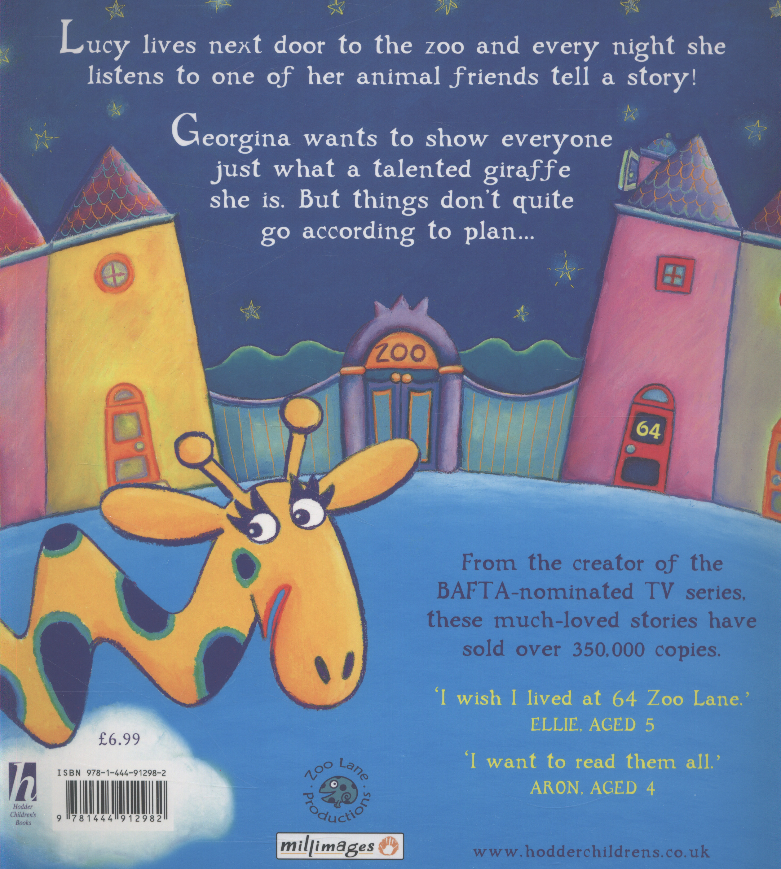 64 Zoo Lane: Georgina The Giraffe by Vrombaut, An (9781444912982 ...