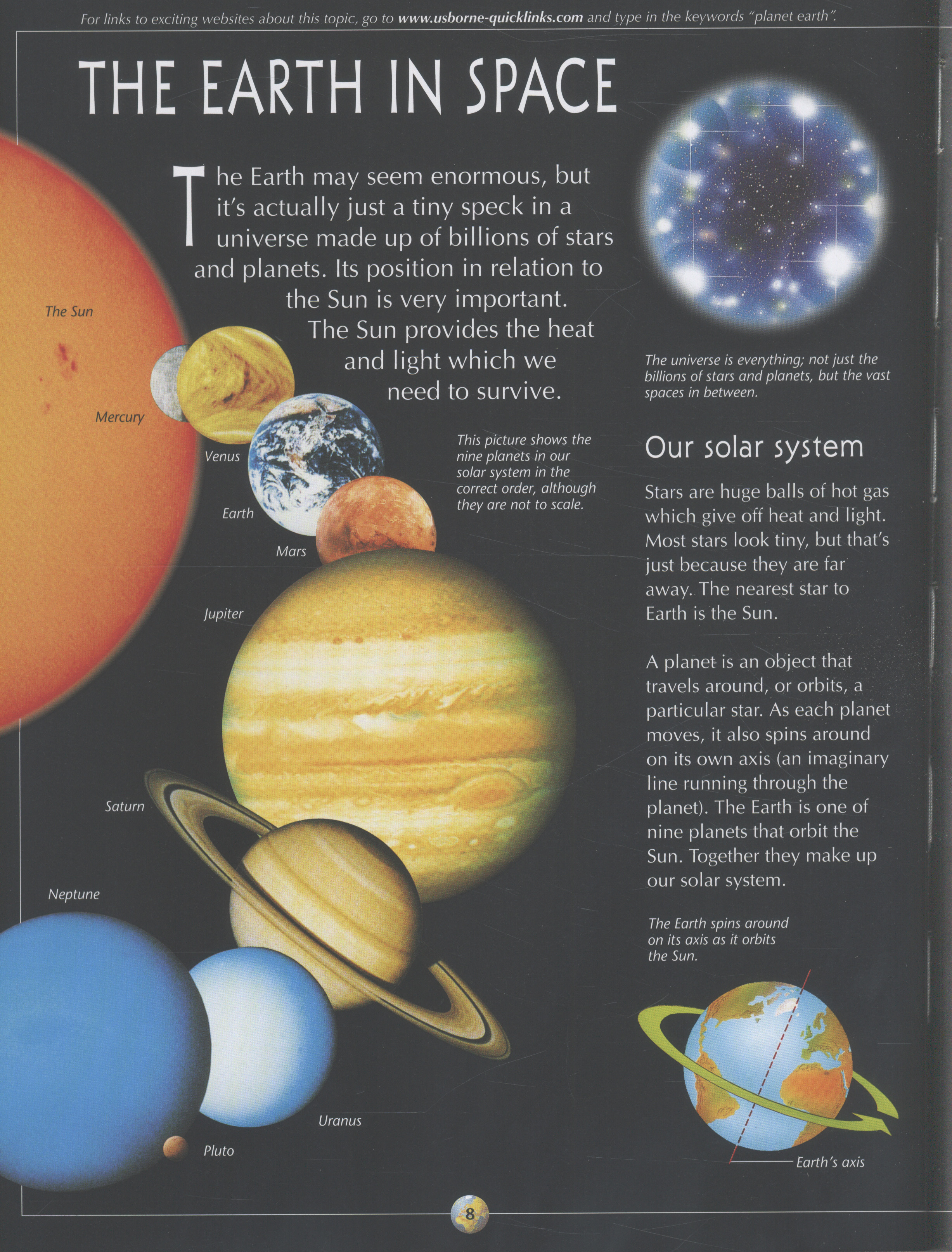 The Usborne encyclopedia of planet Earth by Claybourne, Anna ...