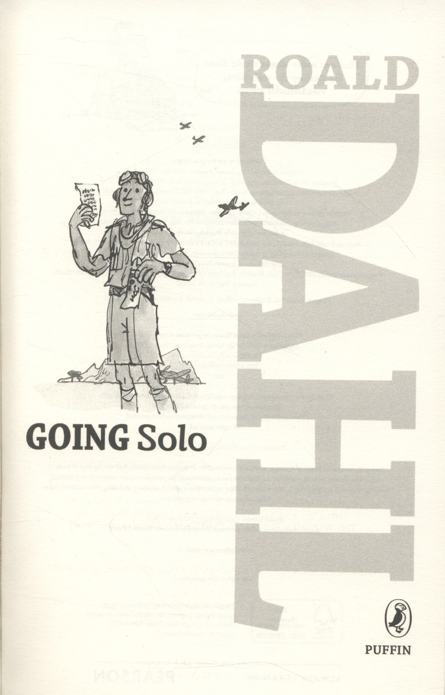 Going solo by Dahl, Roald (9780141346717) | BrownsBfS