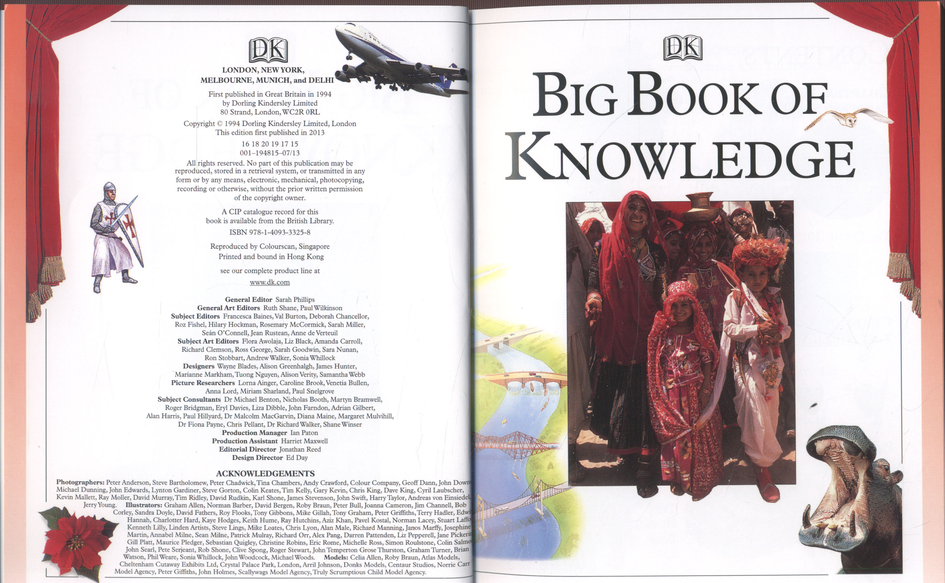 Big book of knowledge by DK (9781409333258) | BrownsBfS