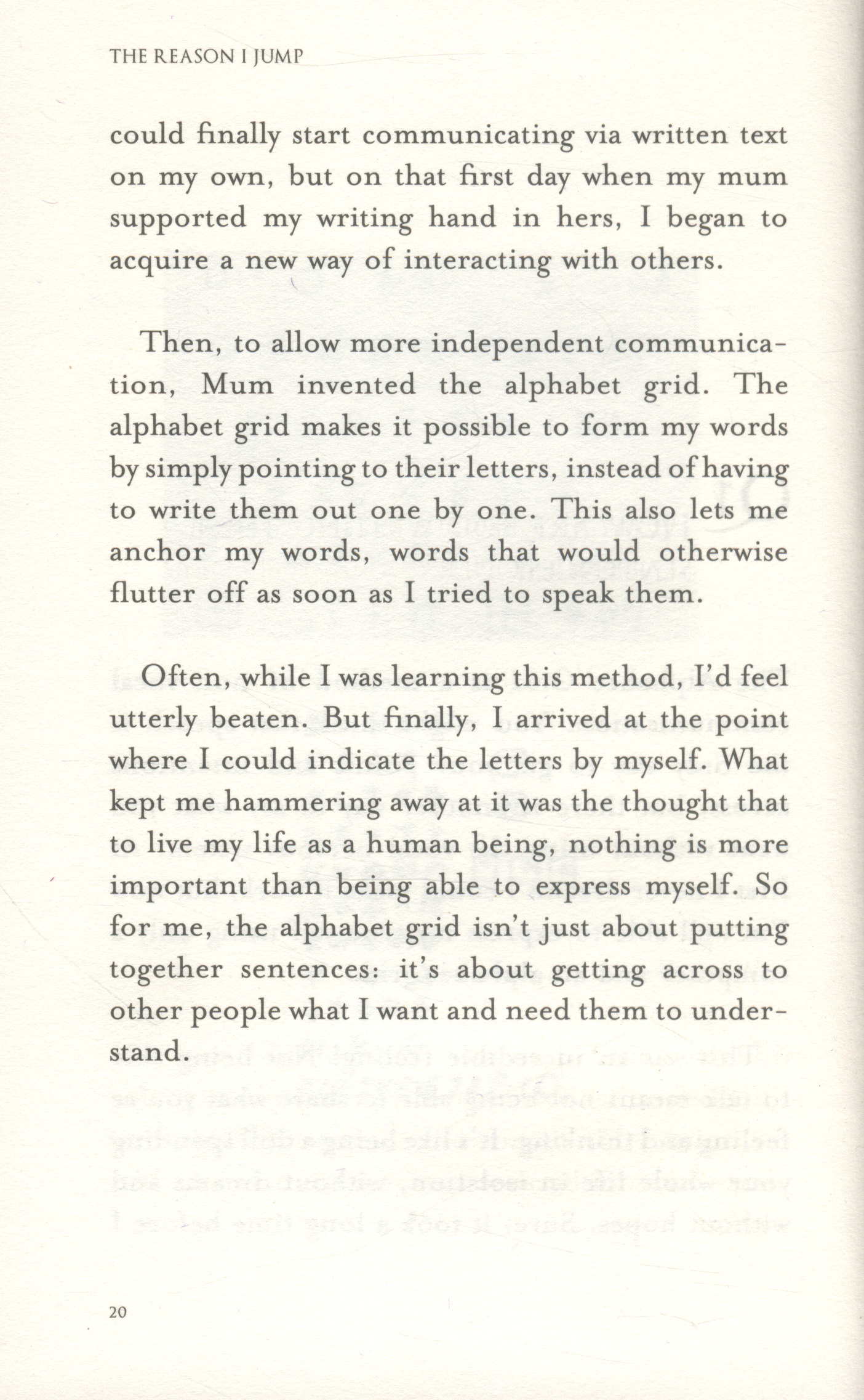The Reason I Jump: one boy's voice from the silence of autism by ...