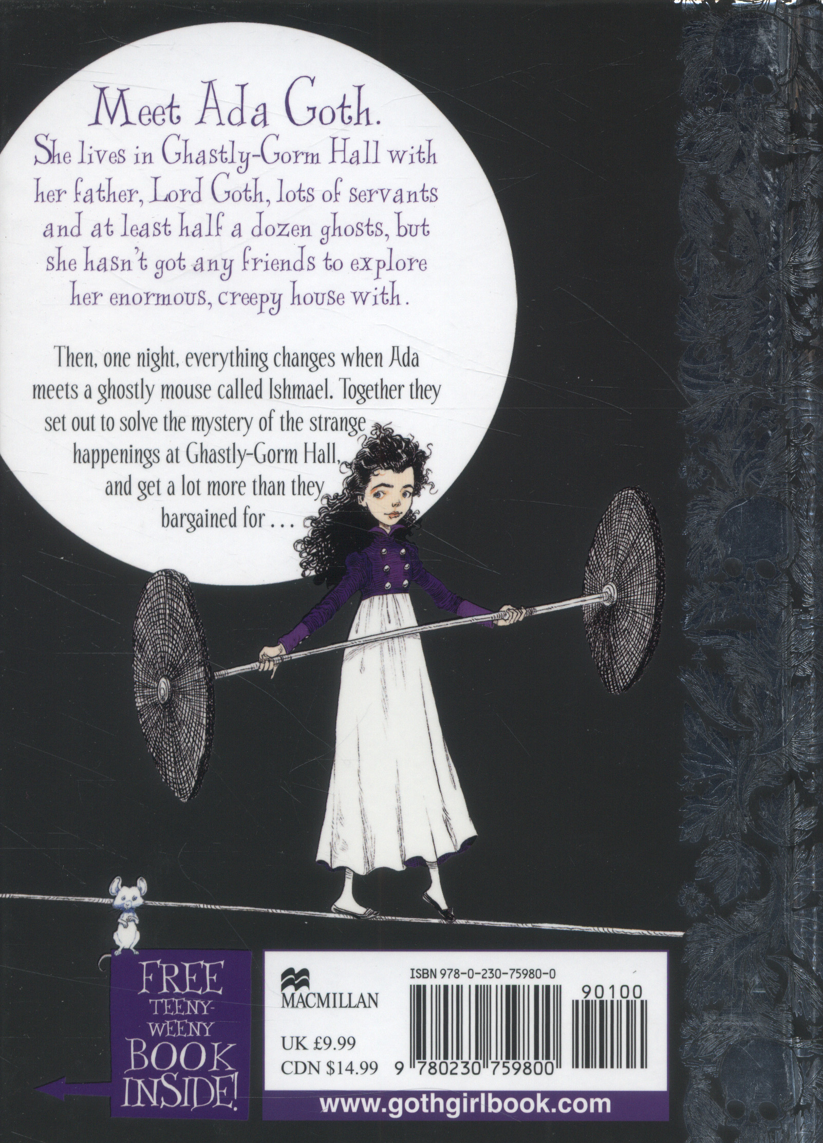 Goth Girl and the Ghost of a Mouse by Riddell, Chris (9780230759800 ...