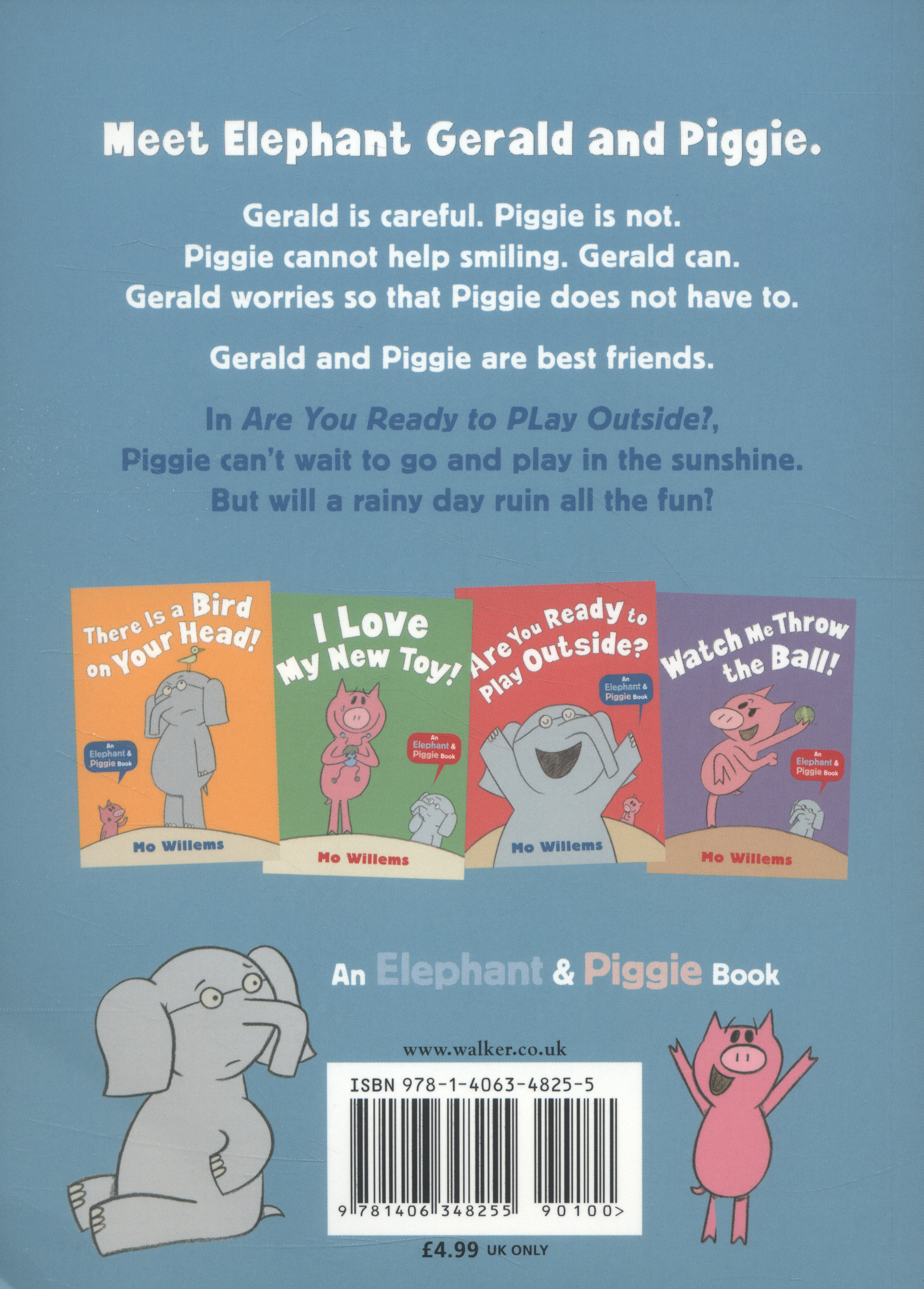 Are you ready to play outside? by Willems, Mo (9781406348255) | BrownsBfS