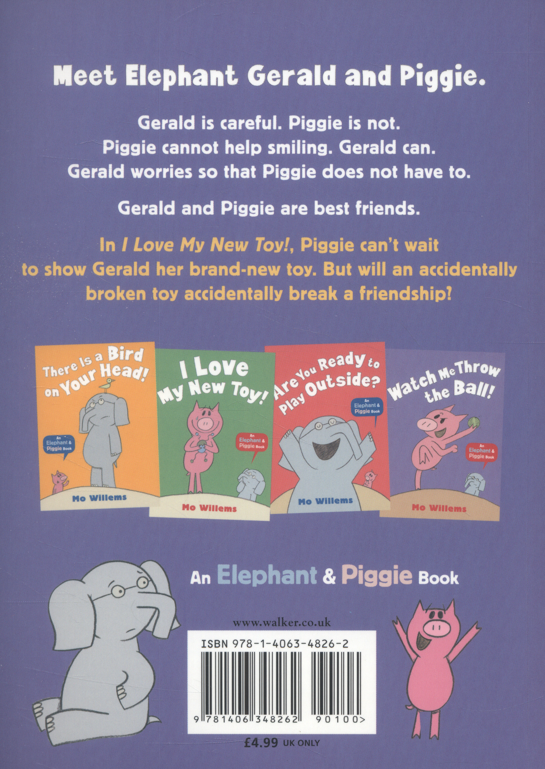 I love my new toy! by Willems, Mo (9781406348262) | BrownsBfS