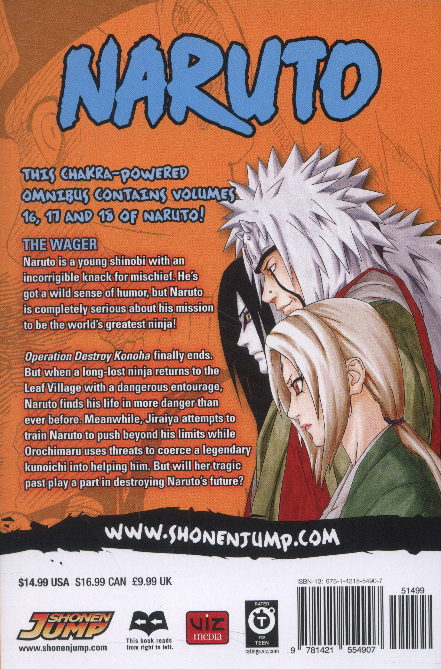 Naruto : 3-in-1 by Kishimoto, Masashi (9781421554907) | BrownsBfS