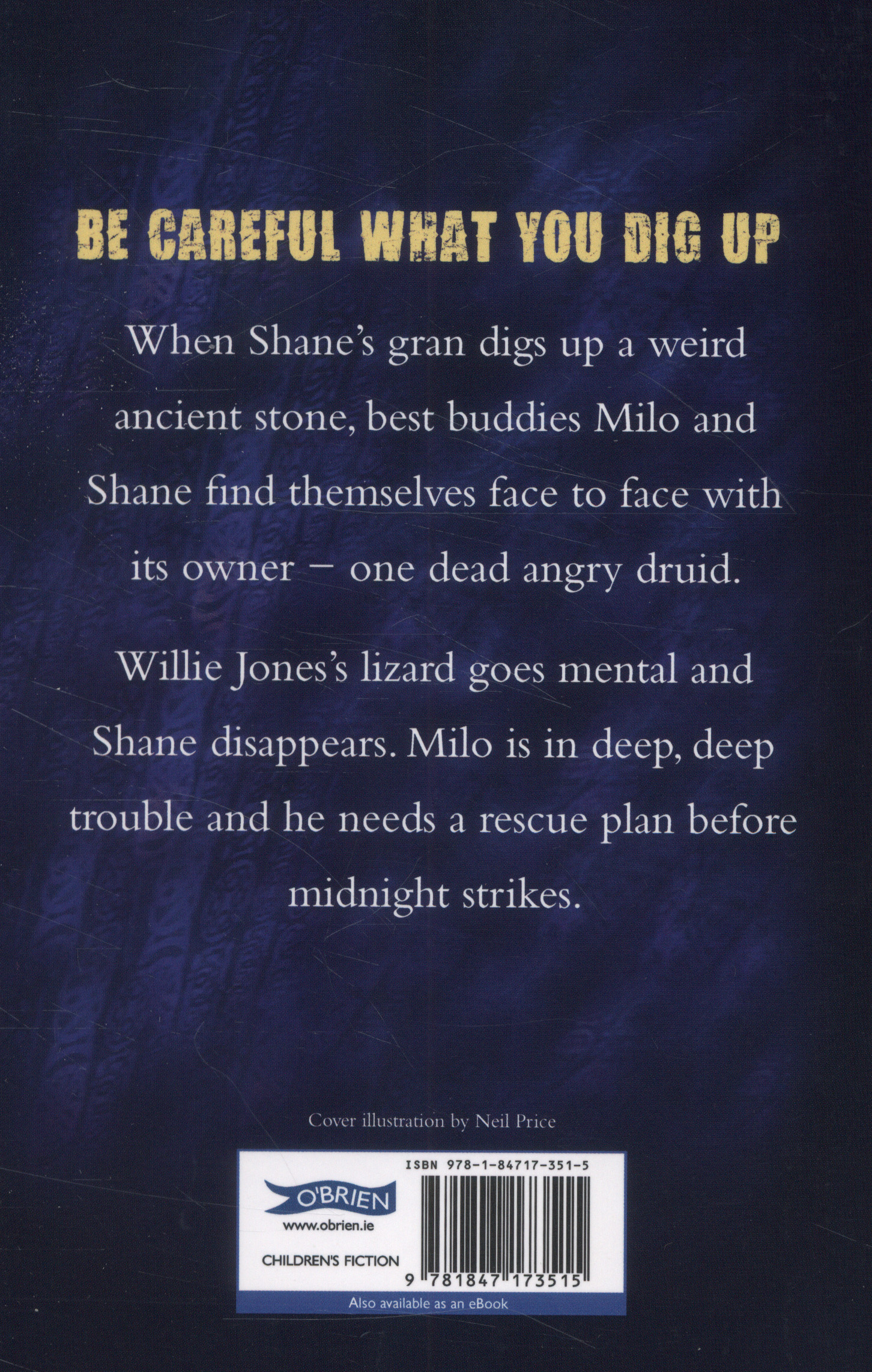 Milo and one dead angry druid