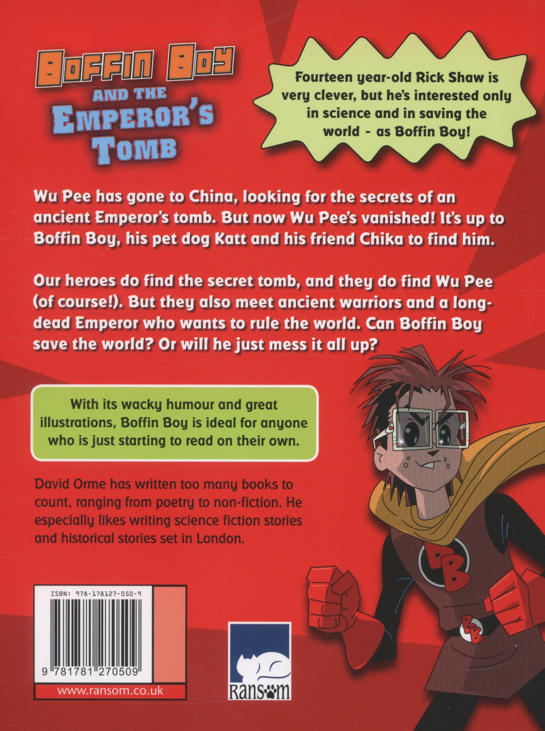 Boffin Boy And The Emperor's Tomb : Set 3