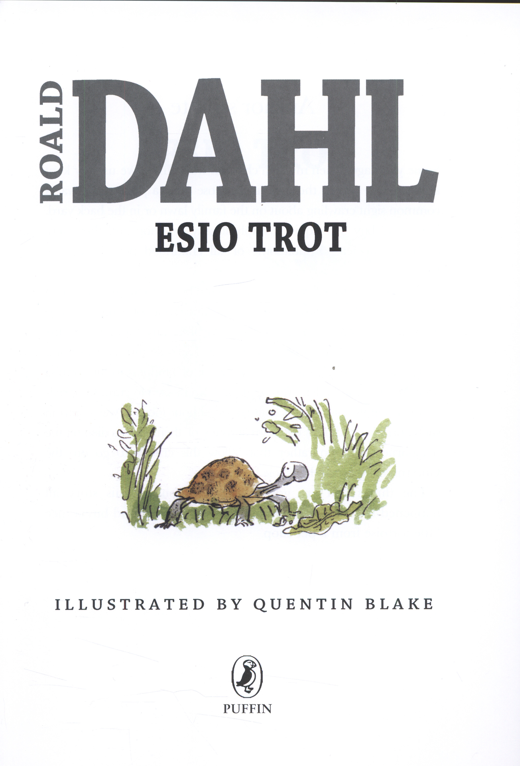 Esio Trot by Dahl, Roald (9780141348674) | Browns Books