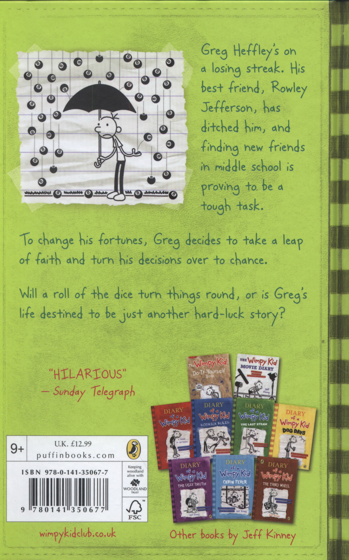 Hard luck by Kinney, Jeff (9780141350677) | BrownsBfS