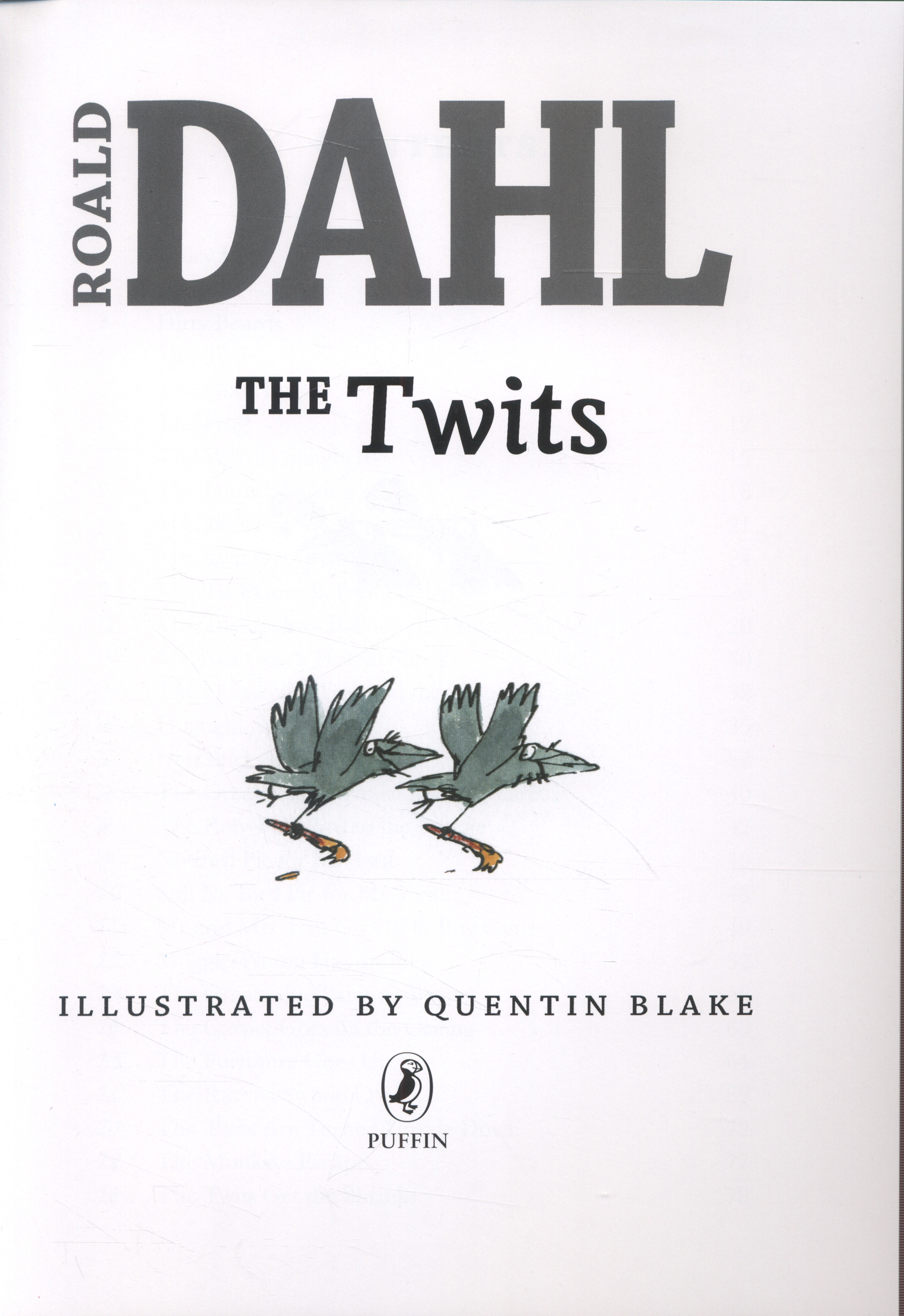 The Twits (Colour Edition) by Dahl, Roald (9780141348834) | Browns Books