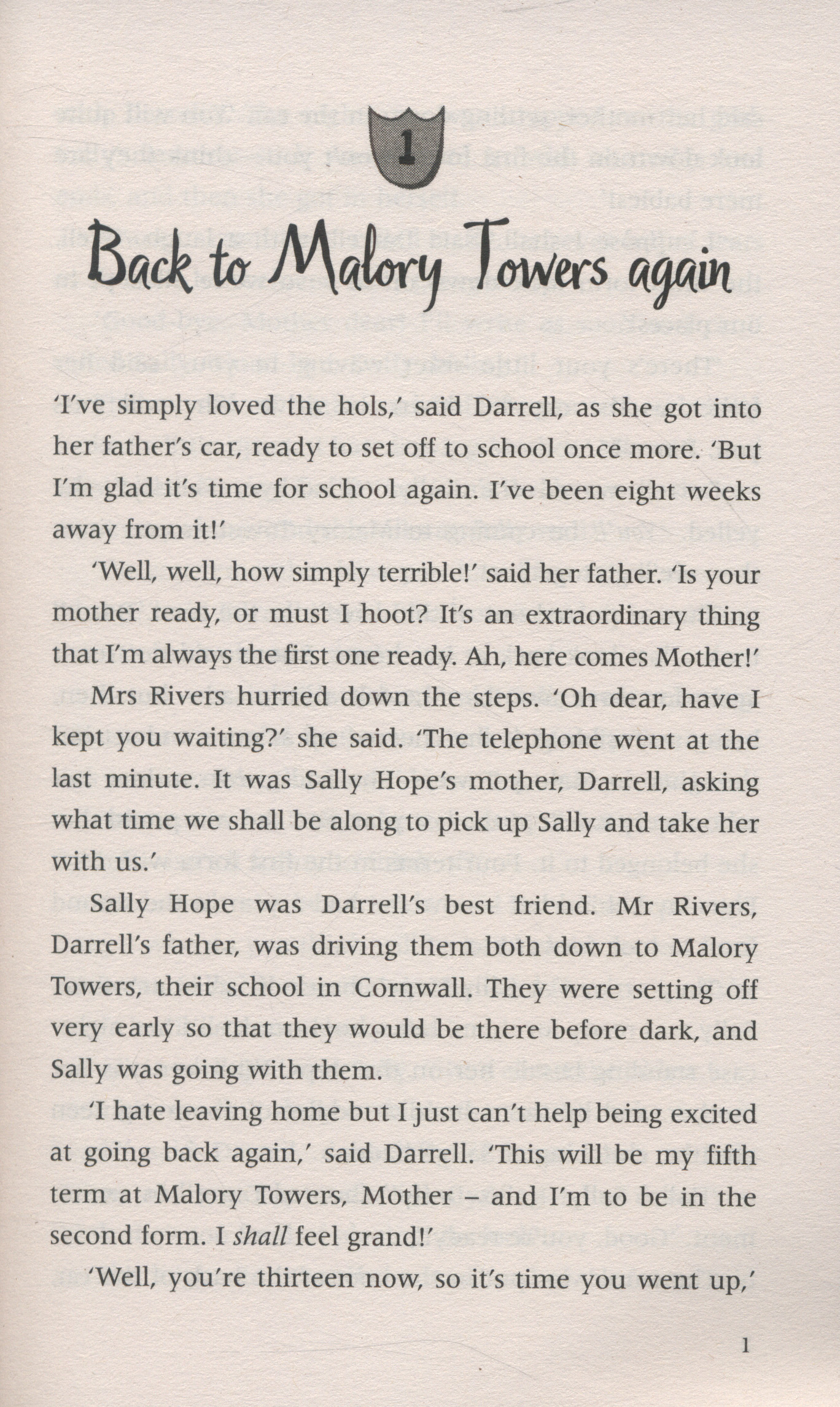 Second Form at Malory Towers