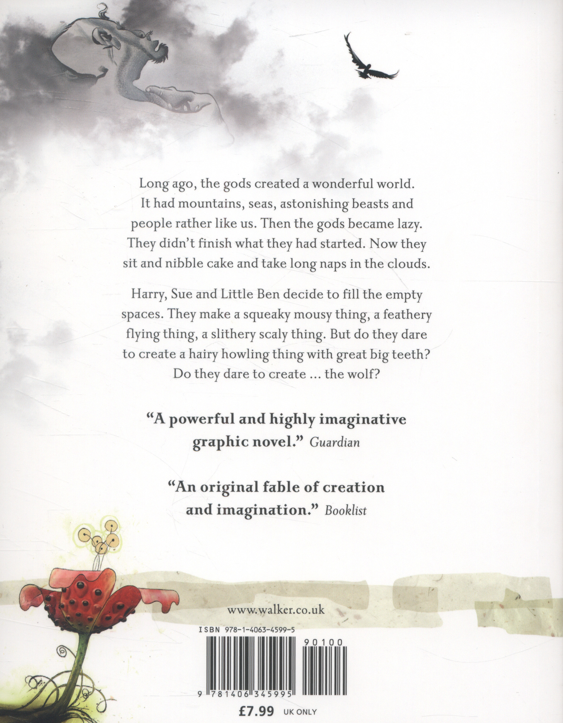 Mouse Bird Snake Wolf by Almond, David (9781406345995) | Browns Books