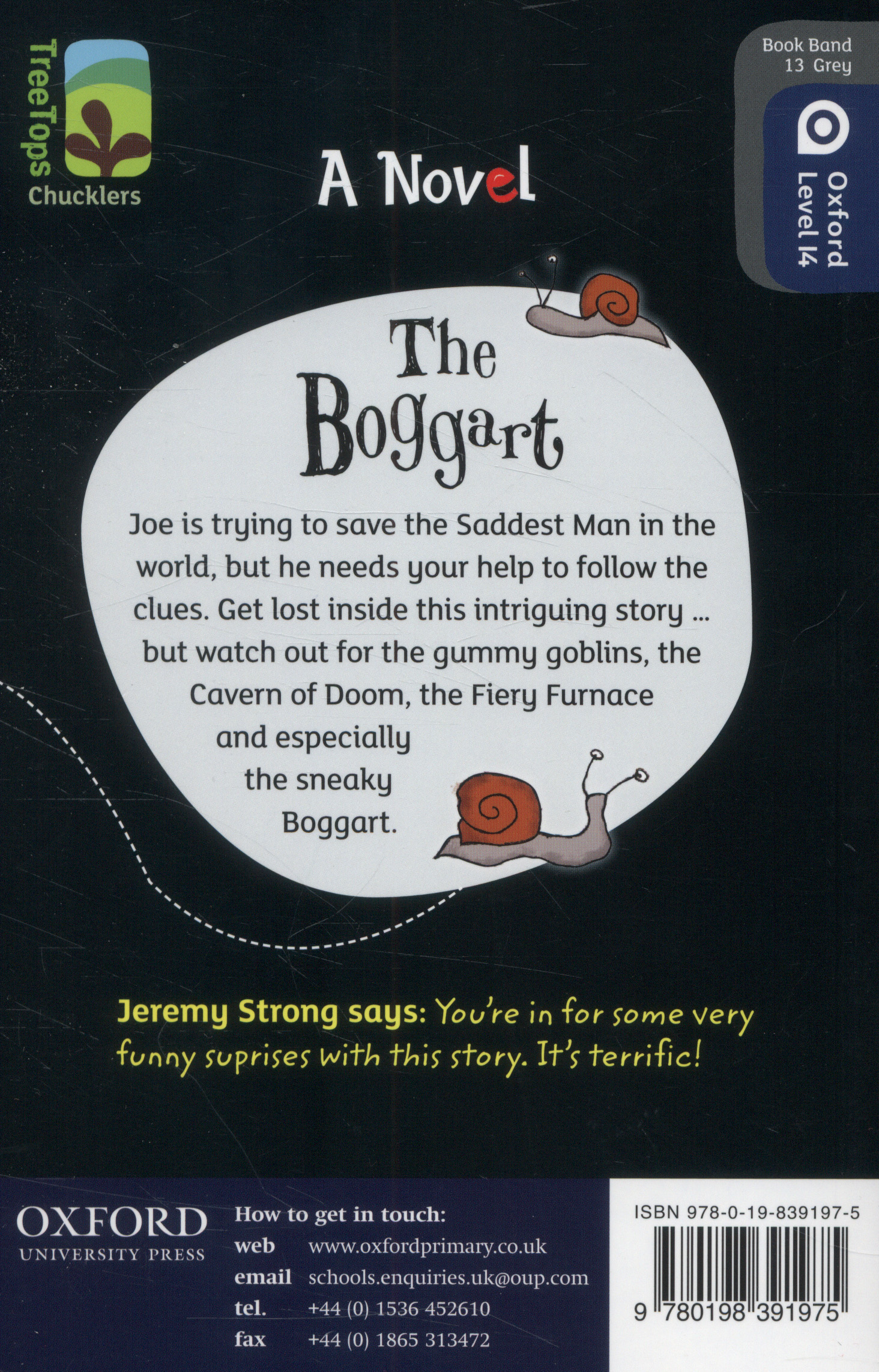 Oxford Reading Tree TreeTops Chucklers: Level 14: The Boggart by ...