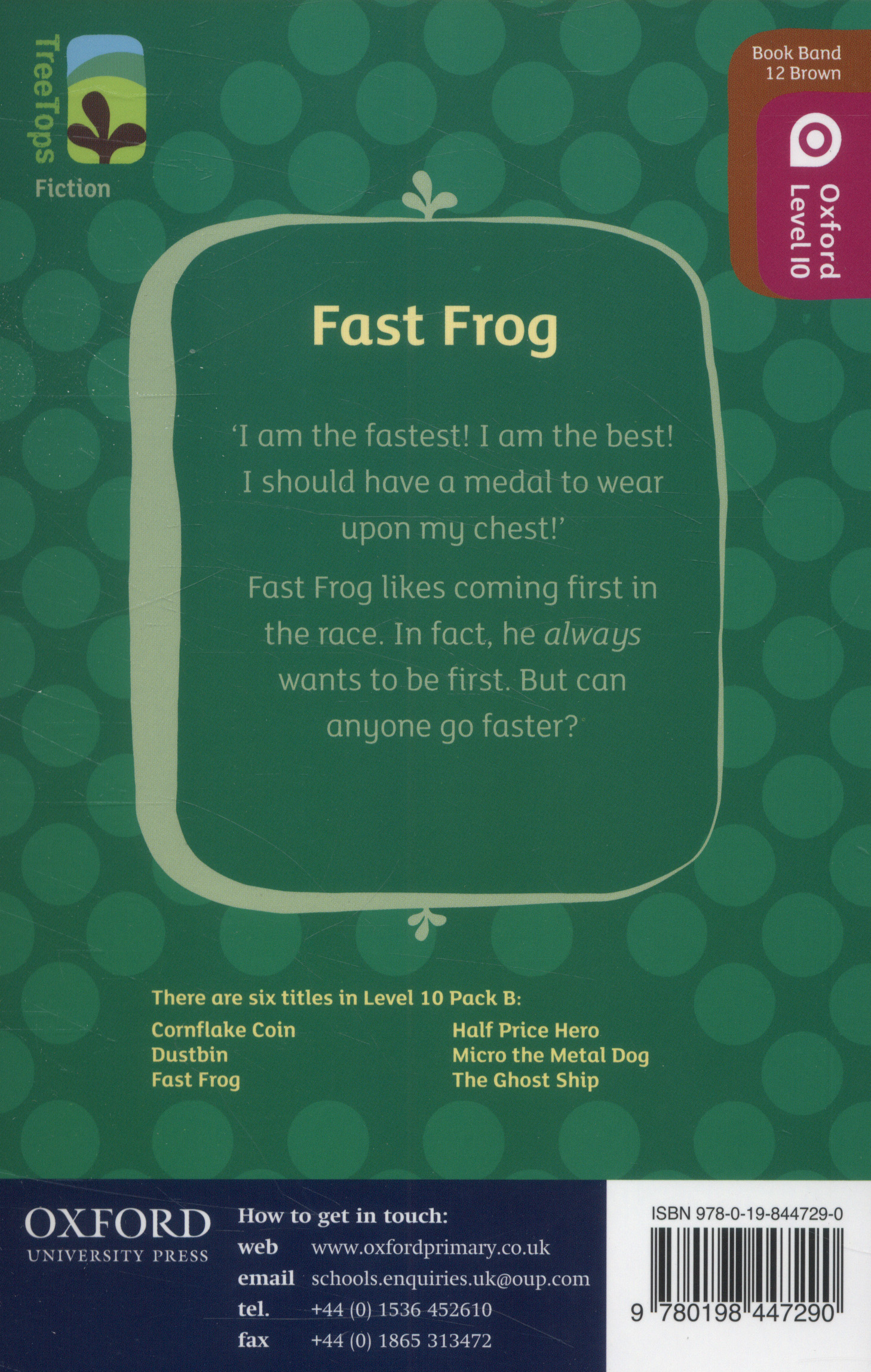 Fast frog by Puttock, Simon (9780198447290) | BrownsBfS