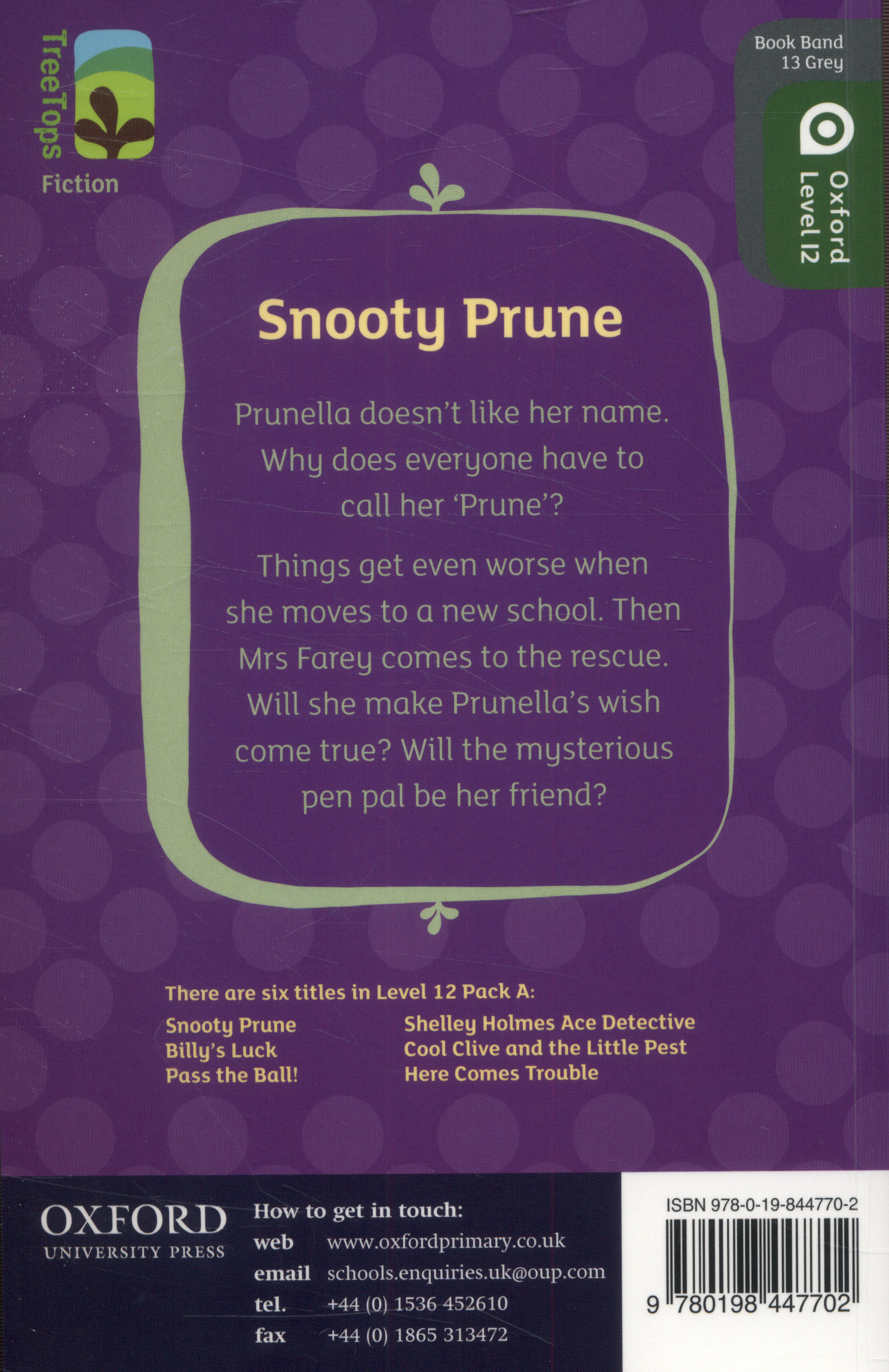 Oxford Reading Tree TreeTops Fiction: Level 12 More Pack A: Snooty ...