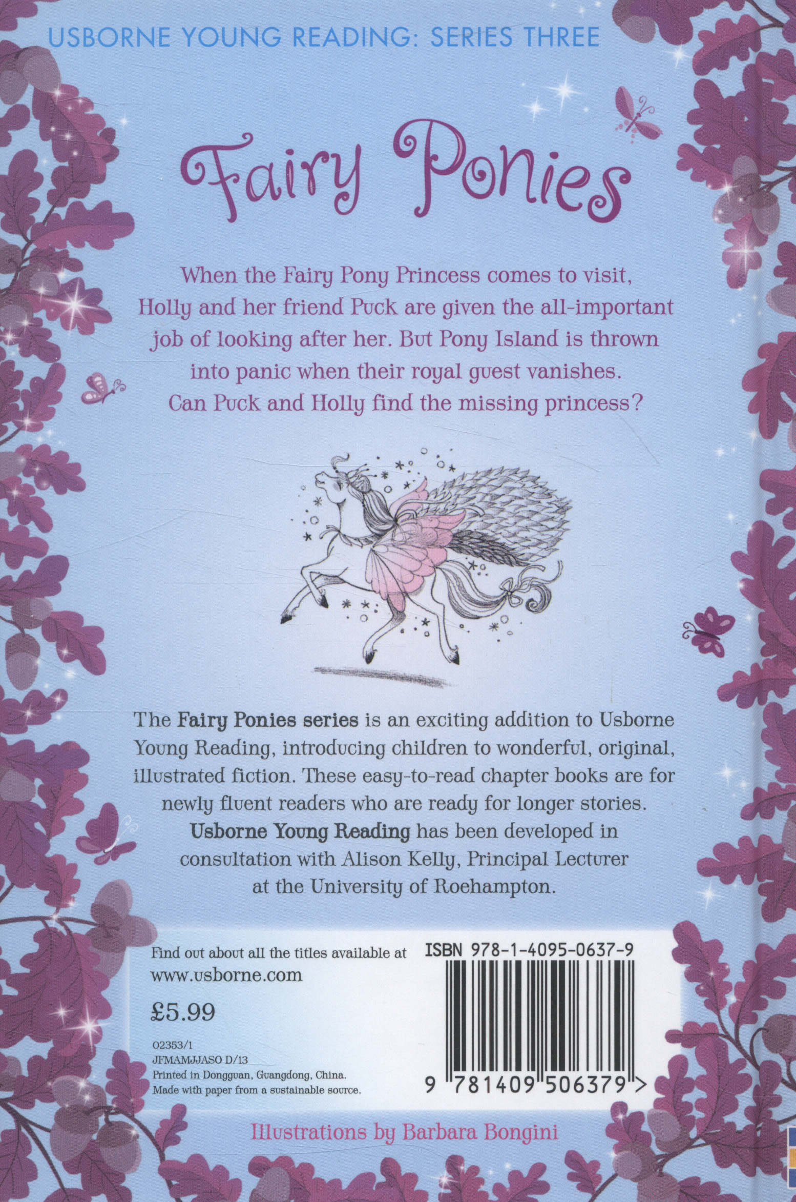 Fairy Ponies Pony Princess by Davidson, Zanna (9781409506379) | Browns ...