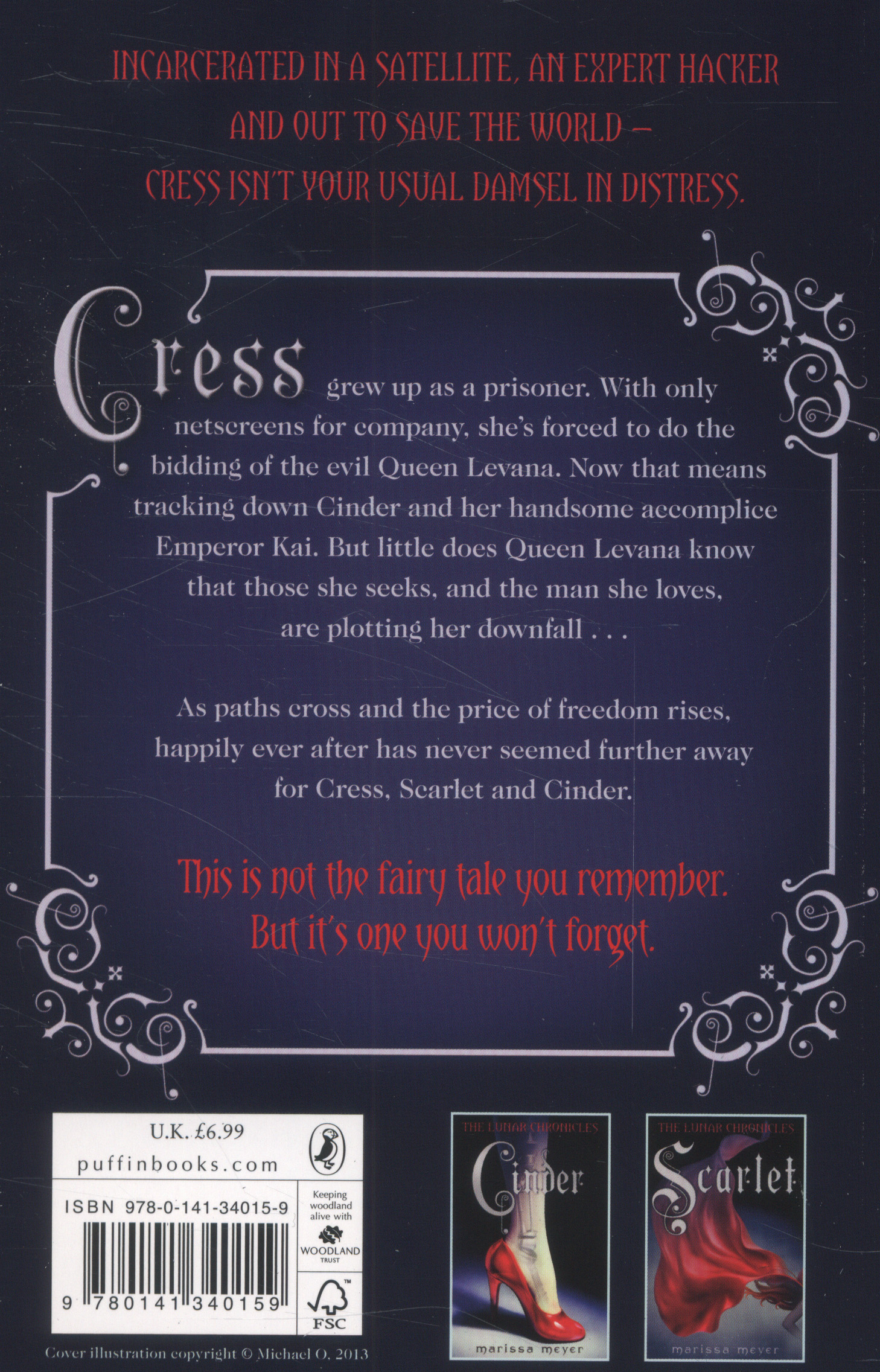 Cress (The Lunar Chronicles Book 3) by Meyer, Marissa (9780141340159 ...