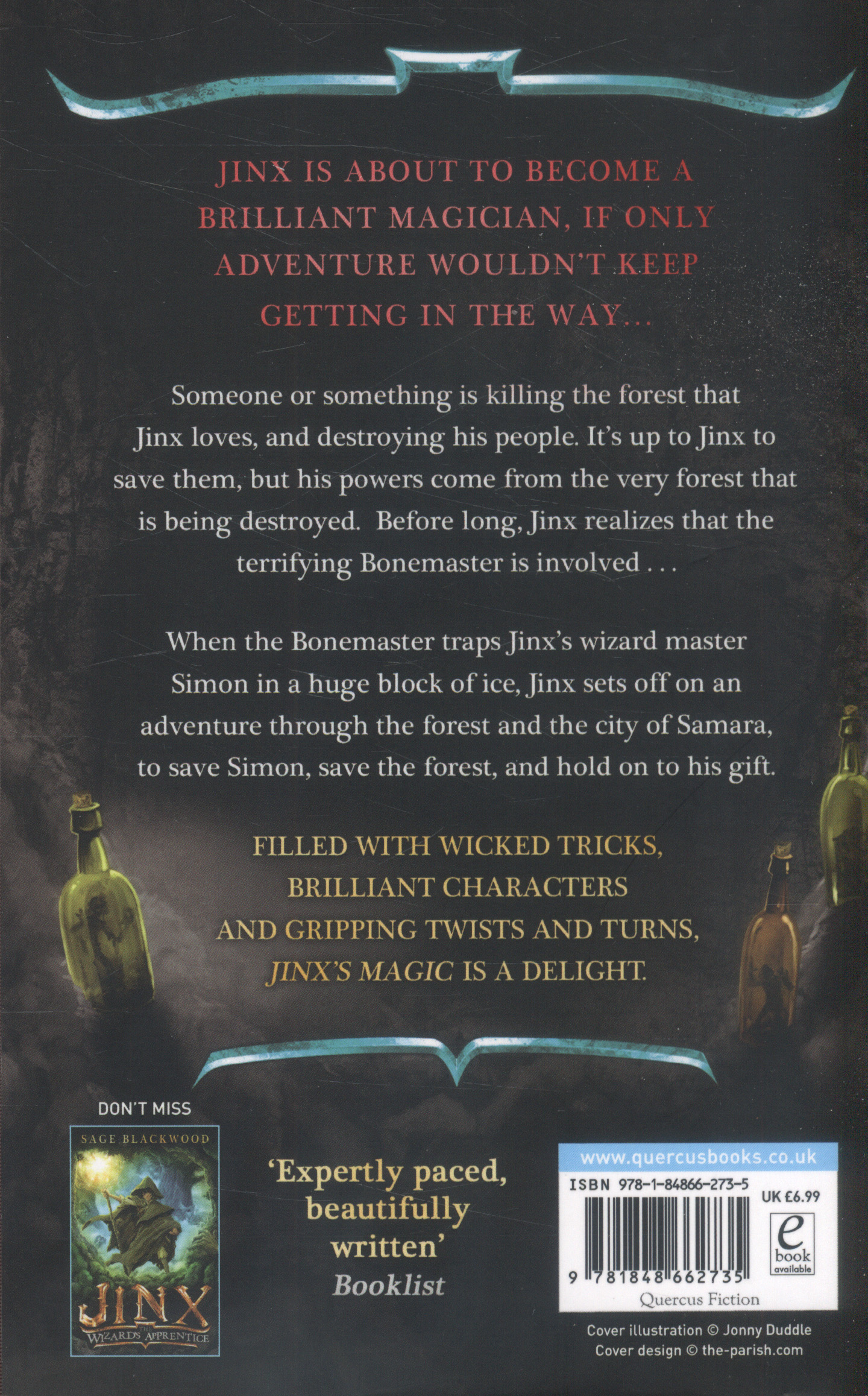 Jinx's magic by Blackwood, Sage (9781848662735) | BrownsBfS