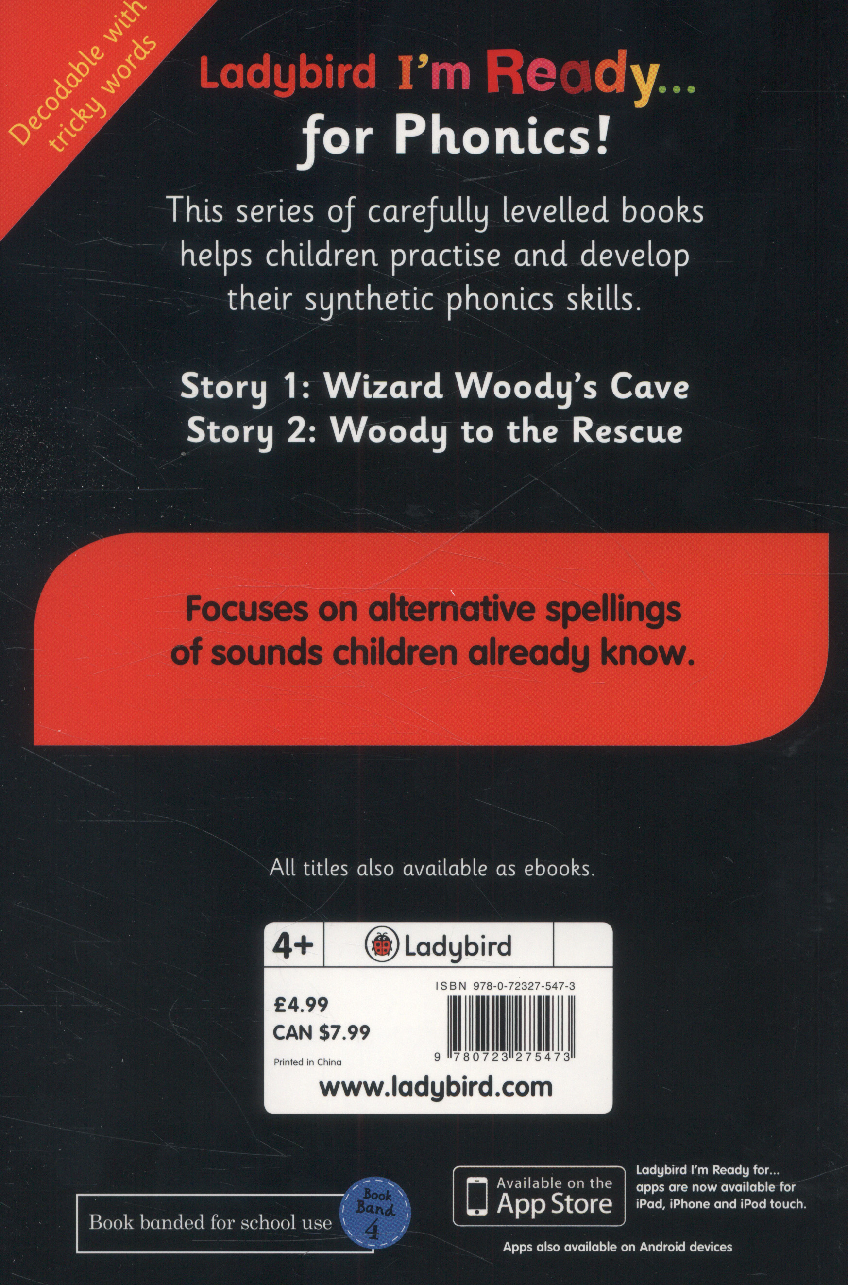 Wizard Woody: Ladybird I'm Ready for Phonics Level 11 by Baker ...