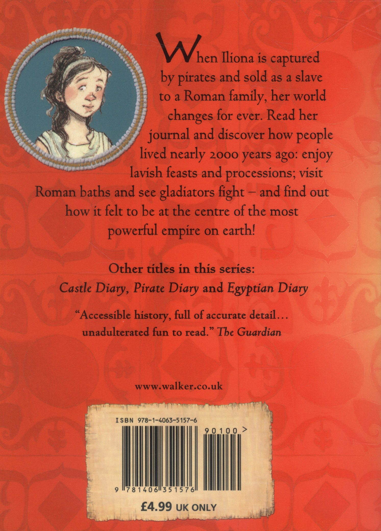 Roman Diary by Platt, Richard (9781406351576) | Browns Books