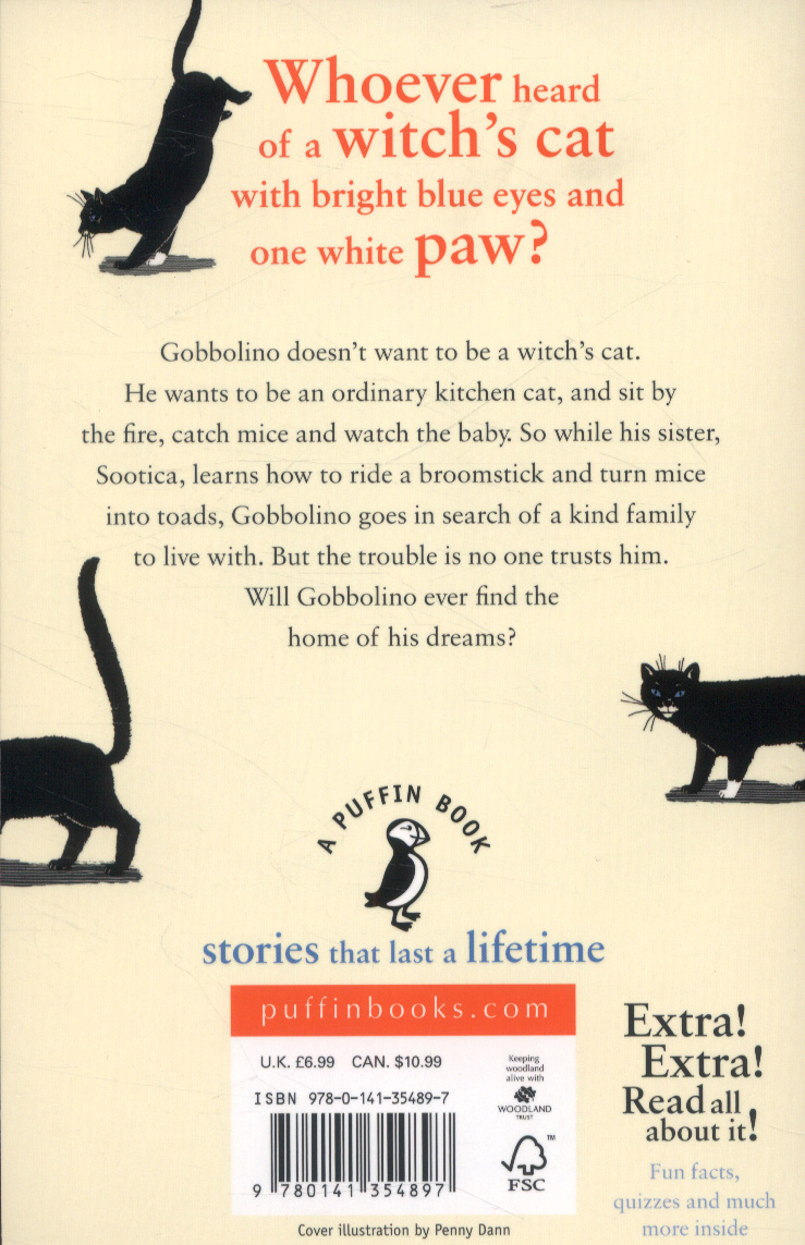 Gobbolino the witch's cat by Williams, Ursula Moray (9780141354897 ...