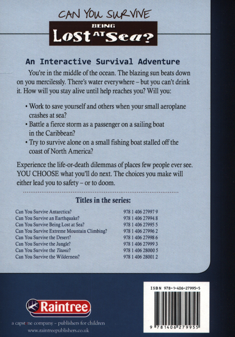 Can You Survive Being Lost at Sea? by Lassieur, Allison (9781406279955 ...