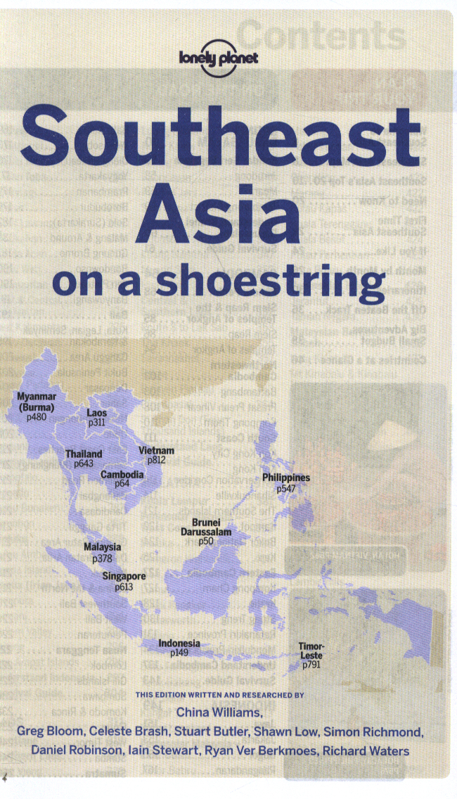 Lonely Planet Southeast Asia on a Shoestring by Bloom, Greg ...