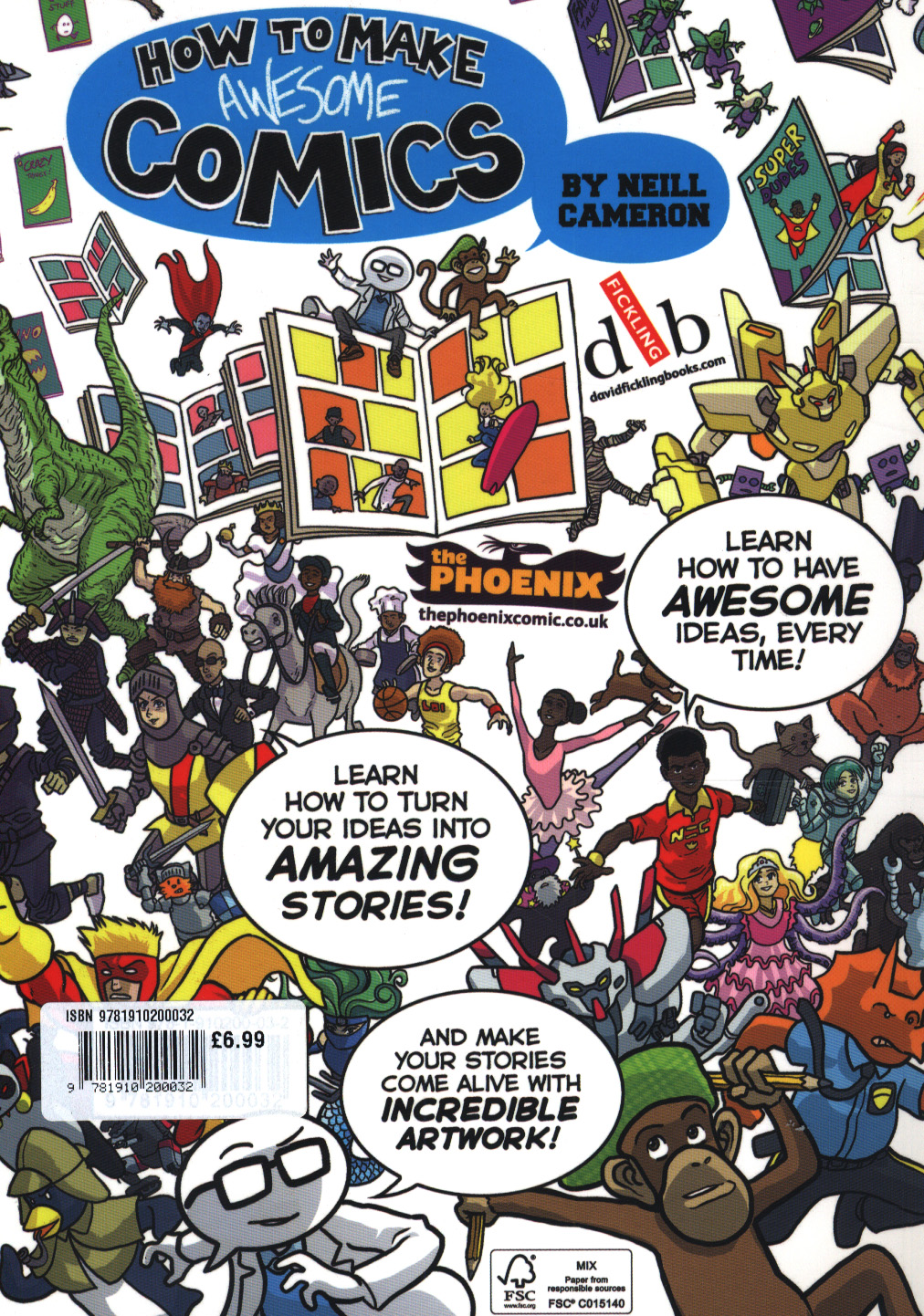How to make awesome comics : with Professor Panels and Art Monkey