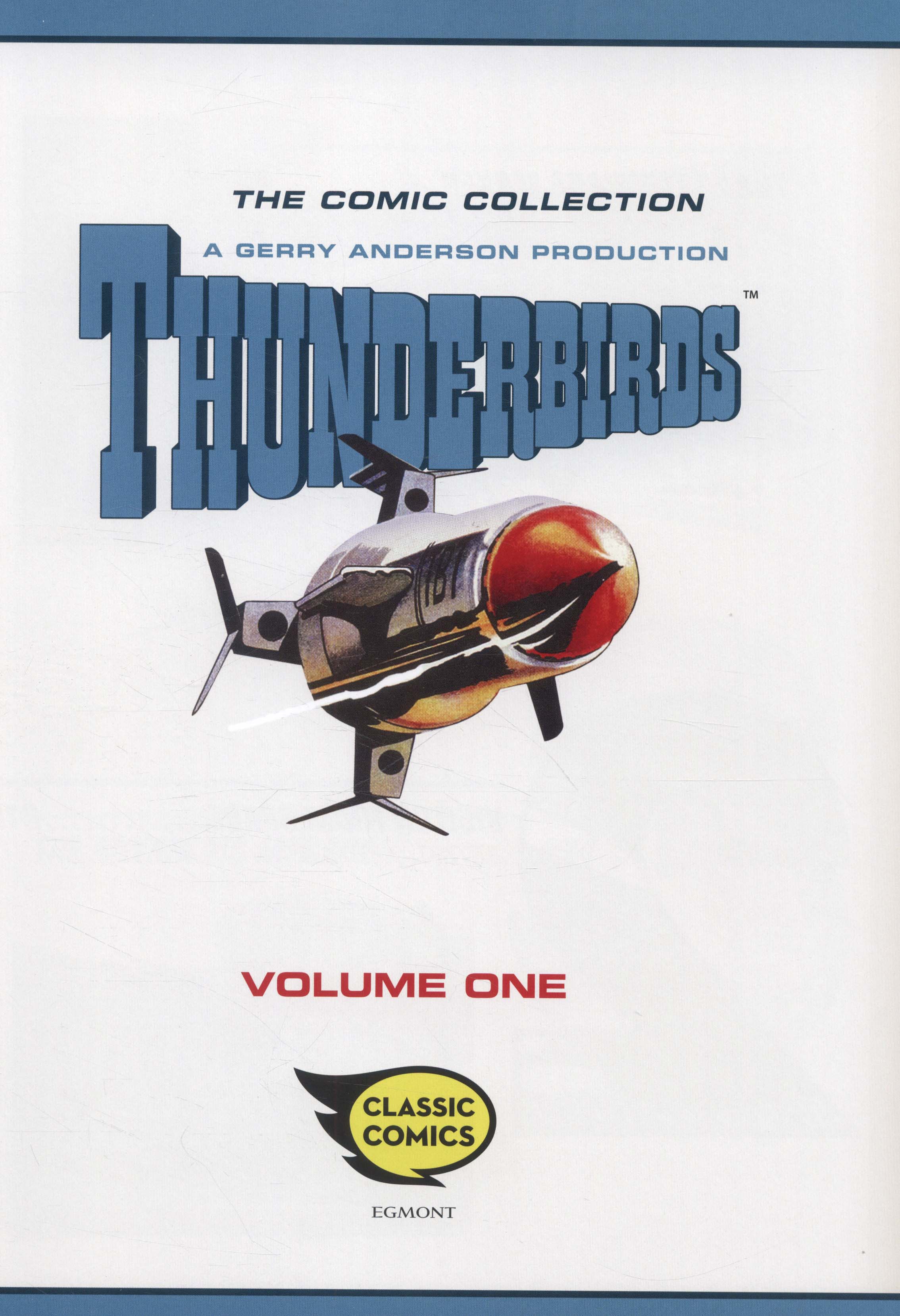 Thunderbirds: Comic Volume One by Anderson, Gerry (9781405272605 ...