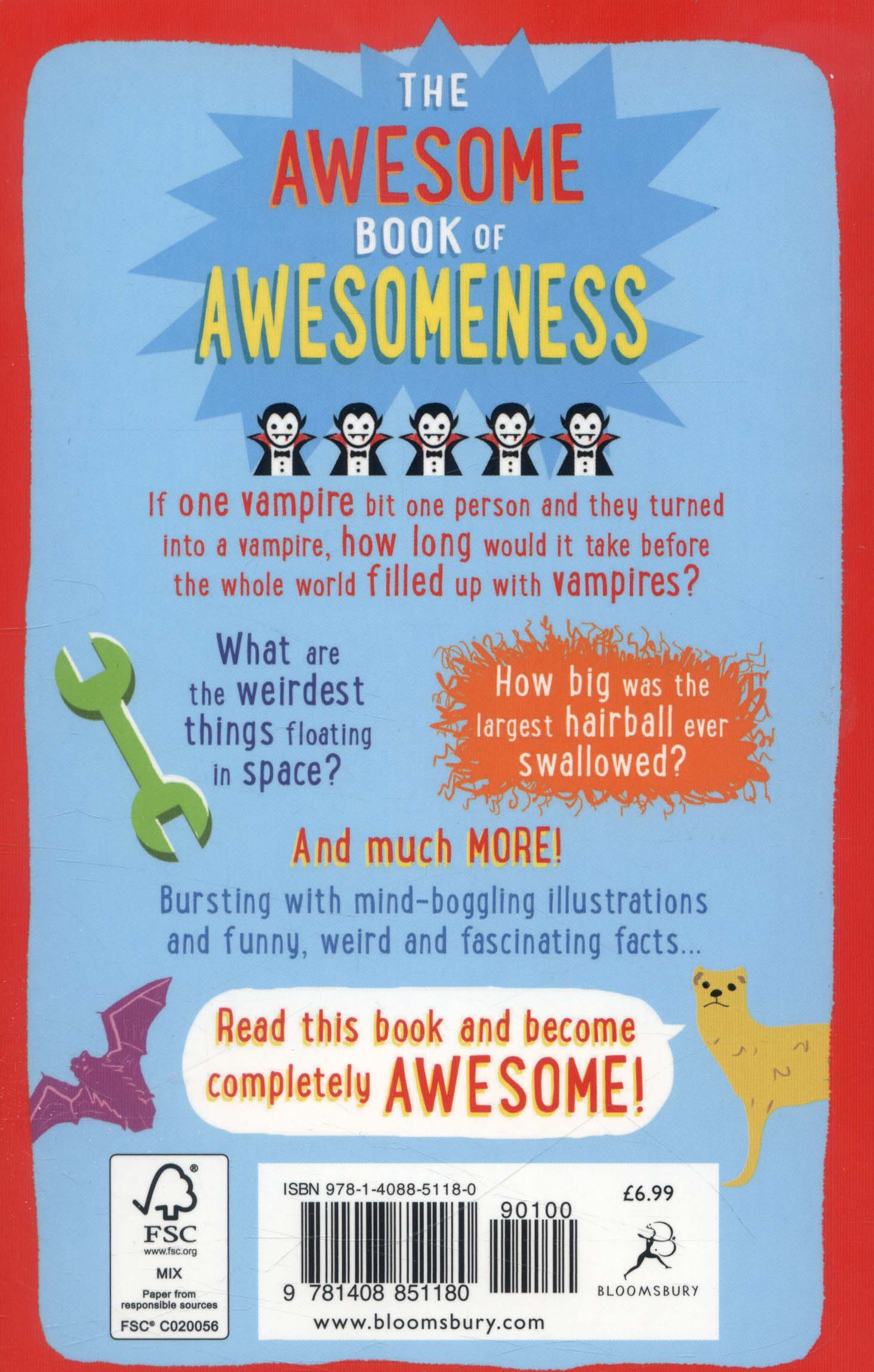 The Awesome Book of Awesomeness by Frost, Adam (Author) (9781408851180 ...