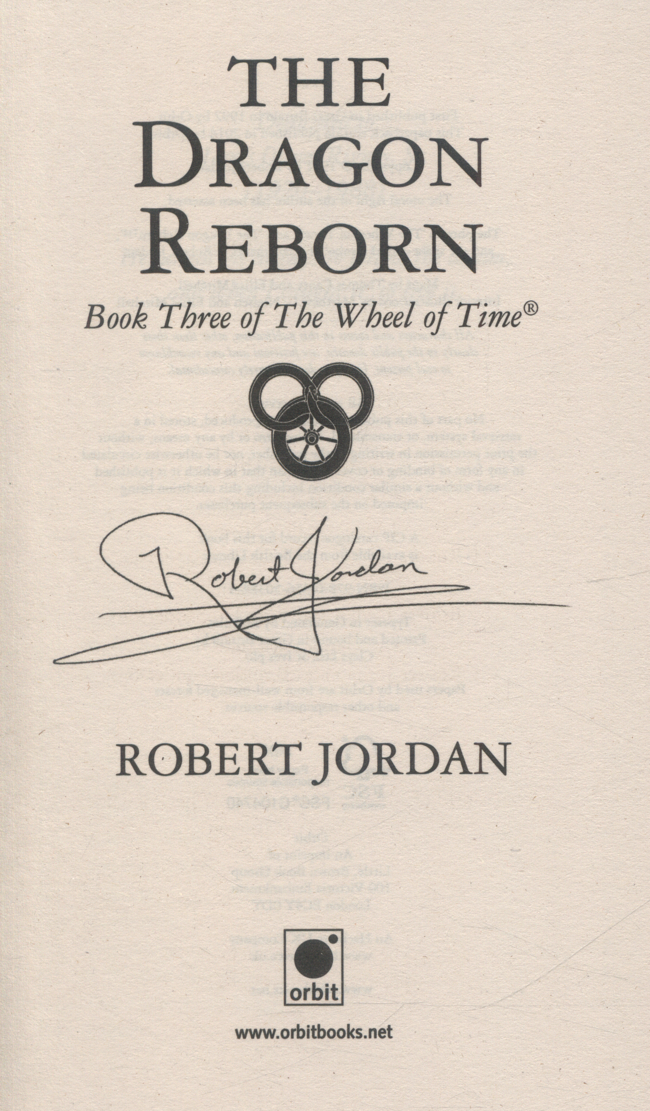 The dragon reborn by Jordan, Robert (9780356503844) | BrownsBfS