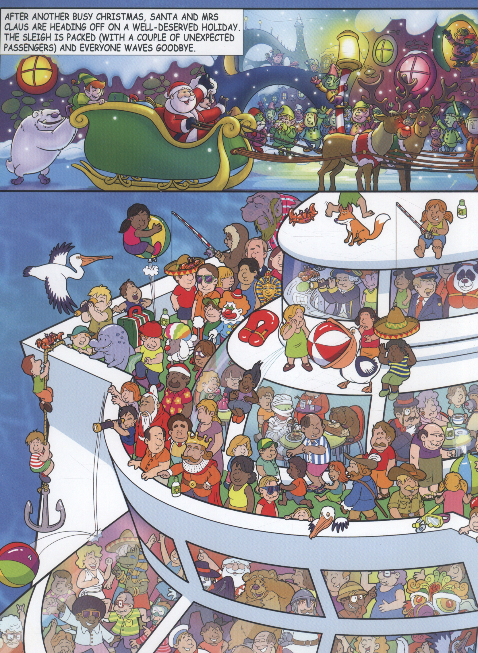 Where's Santa? Around the World by Shea, Louis (9781407153292) | Browns ...