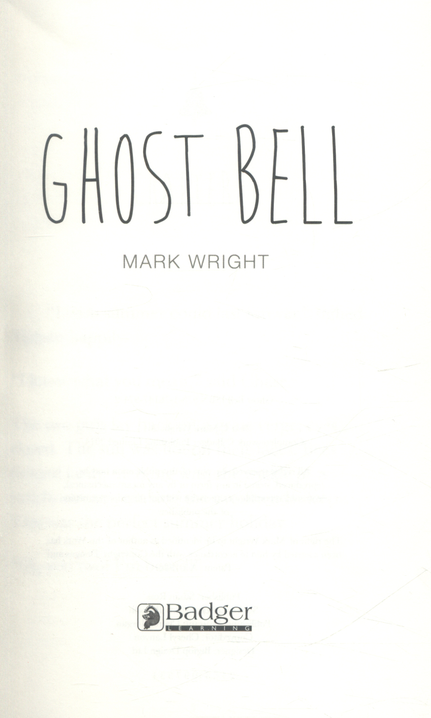 Ghost bell