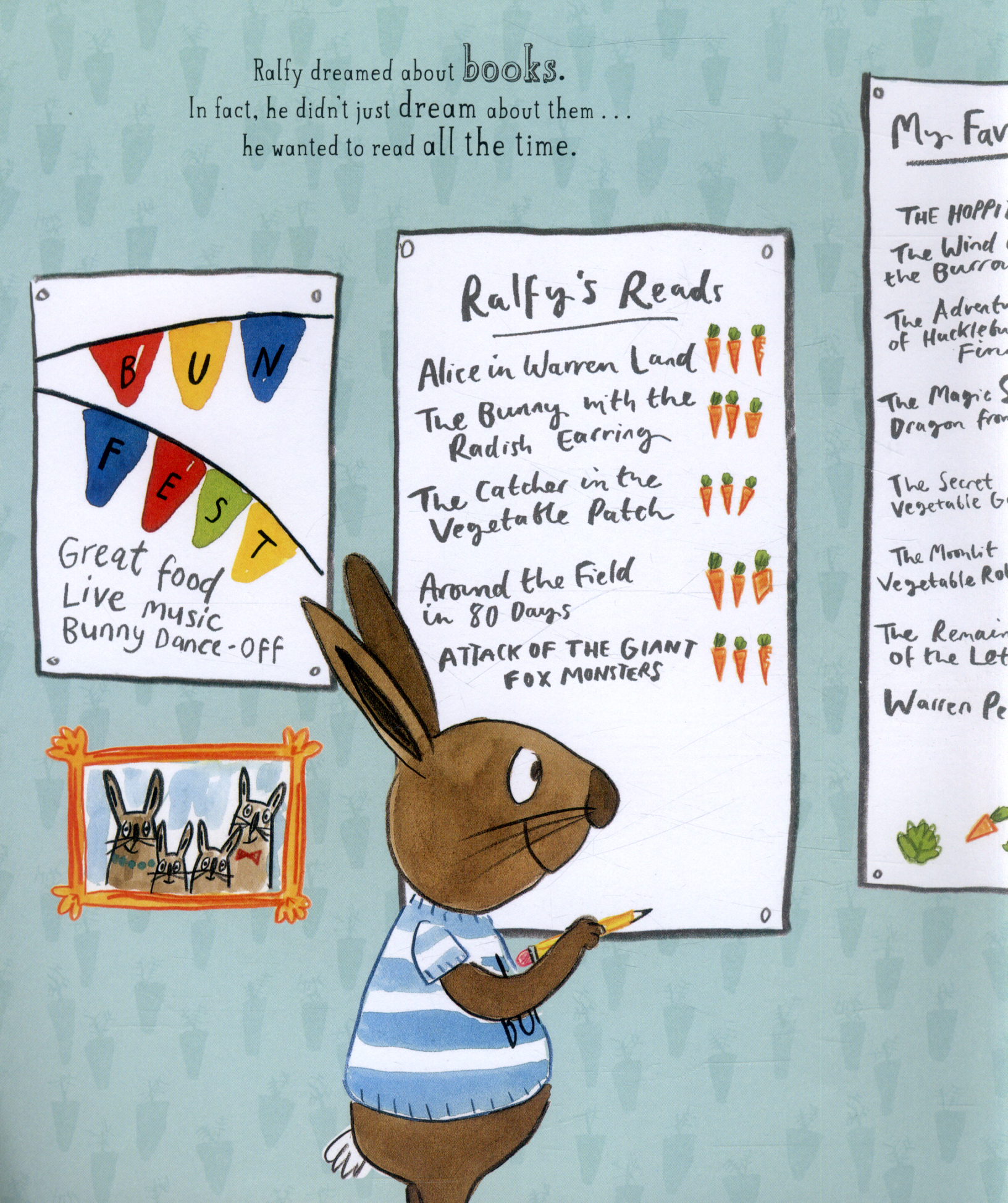 Wanted! Ralfy Rabbit, book burglar by MacKenzie, Emily (9781408843130 ...