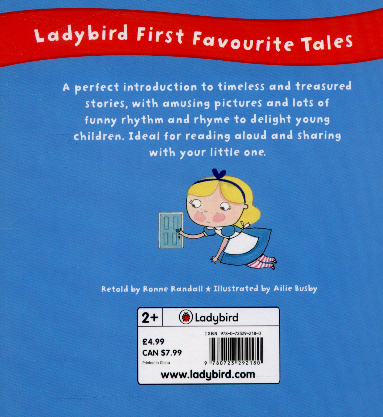 Alice in Wonderland: Ladybird First Favourite Tales by Busby, Ailie ...