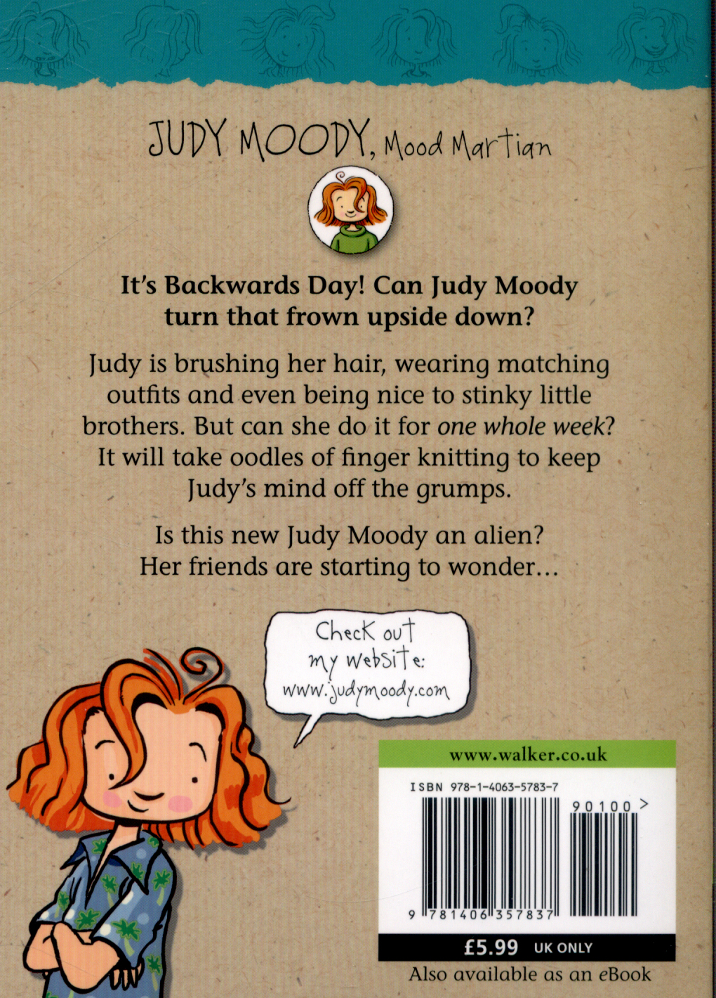 Judy Moody, mood Martian by McDonald, Megan (9781406357837) | BrownsBfS