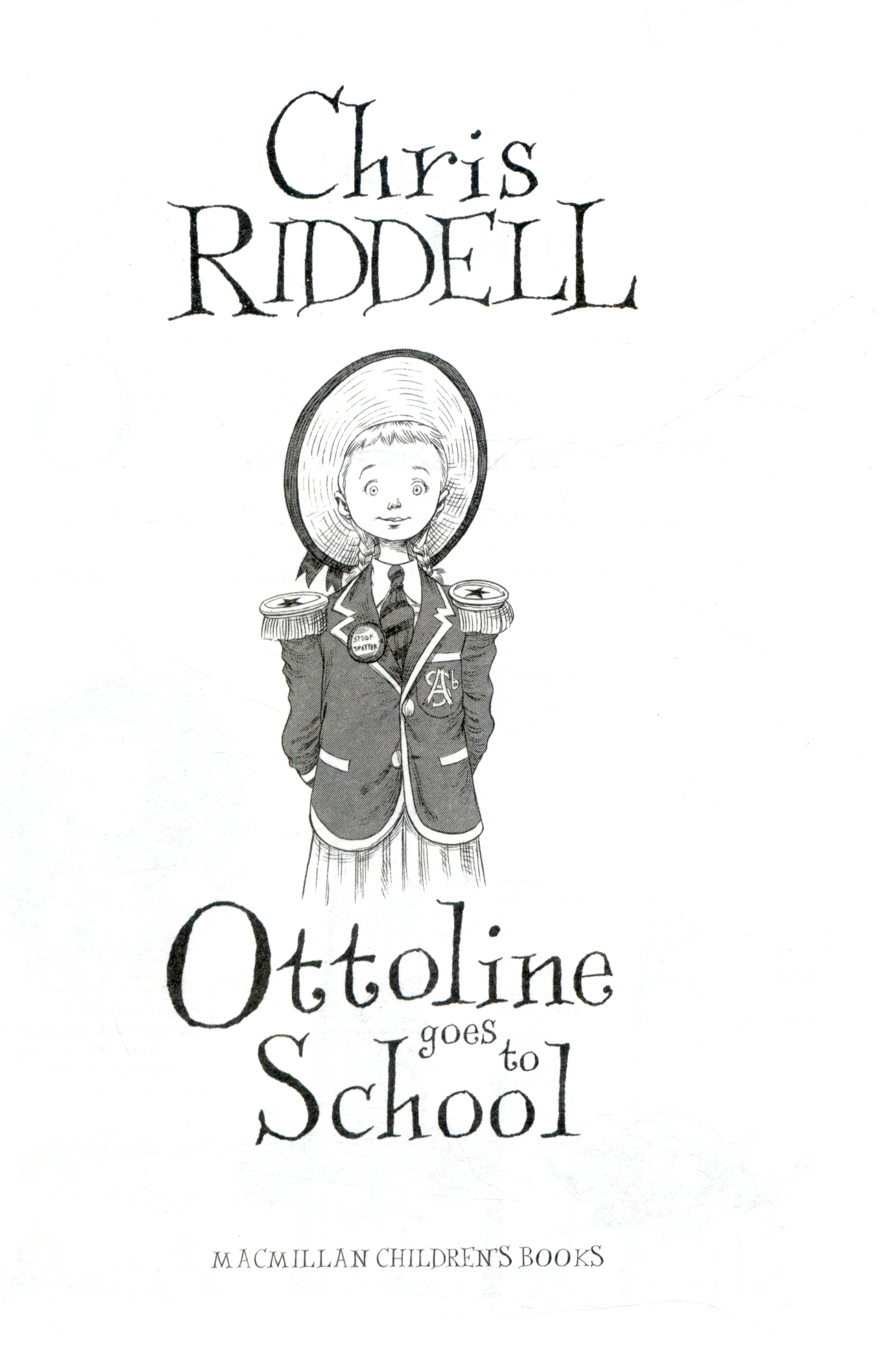 Ottoline Goes to School by Riddell, Chris (9780330472005) | Browns Books