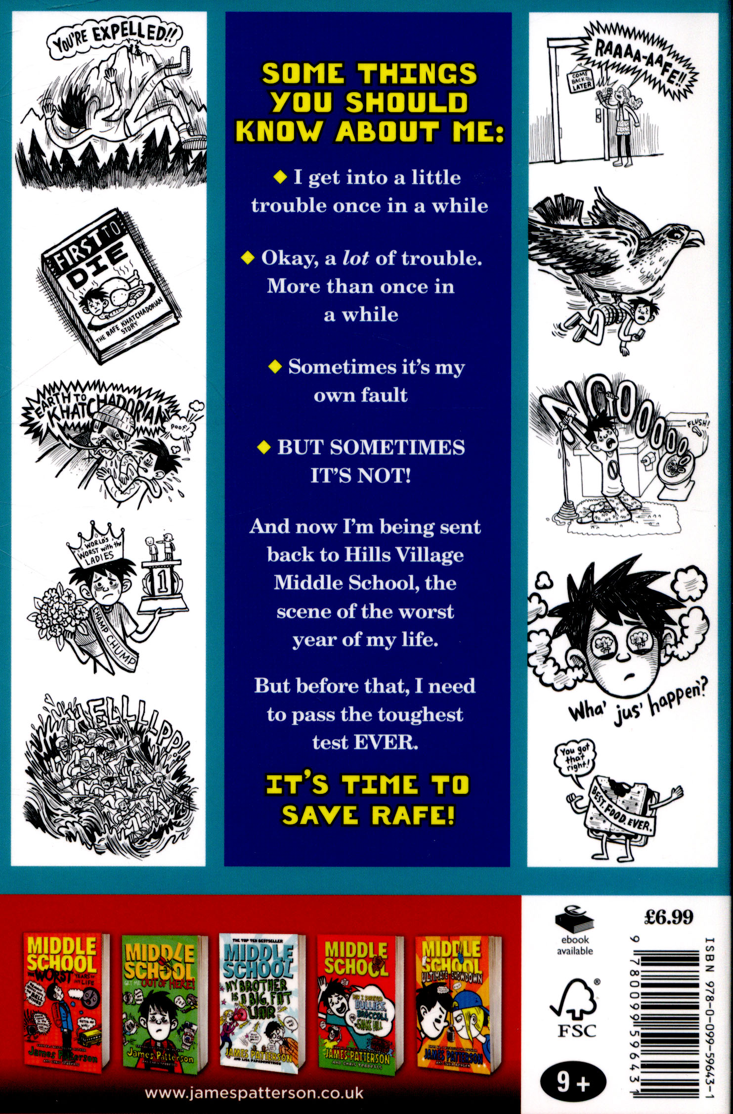 Save Rafe! by Patterson, James (9780099596431) | BrownsBfS