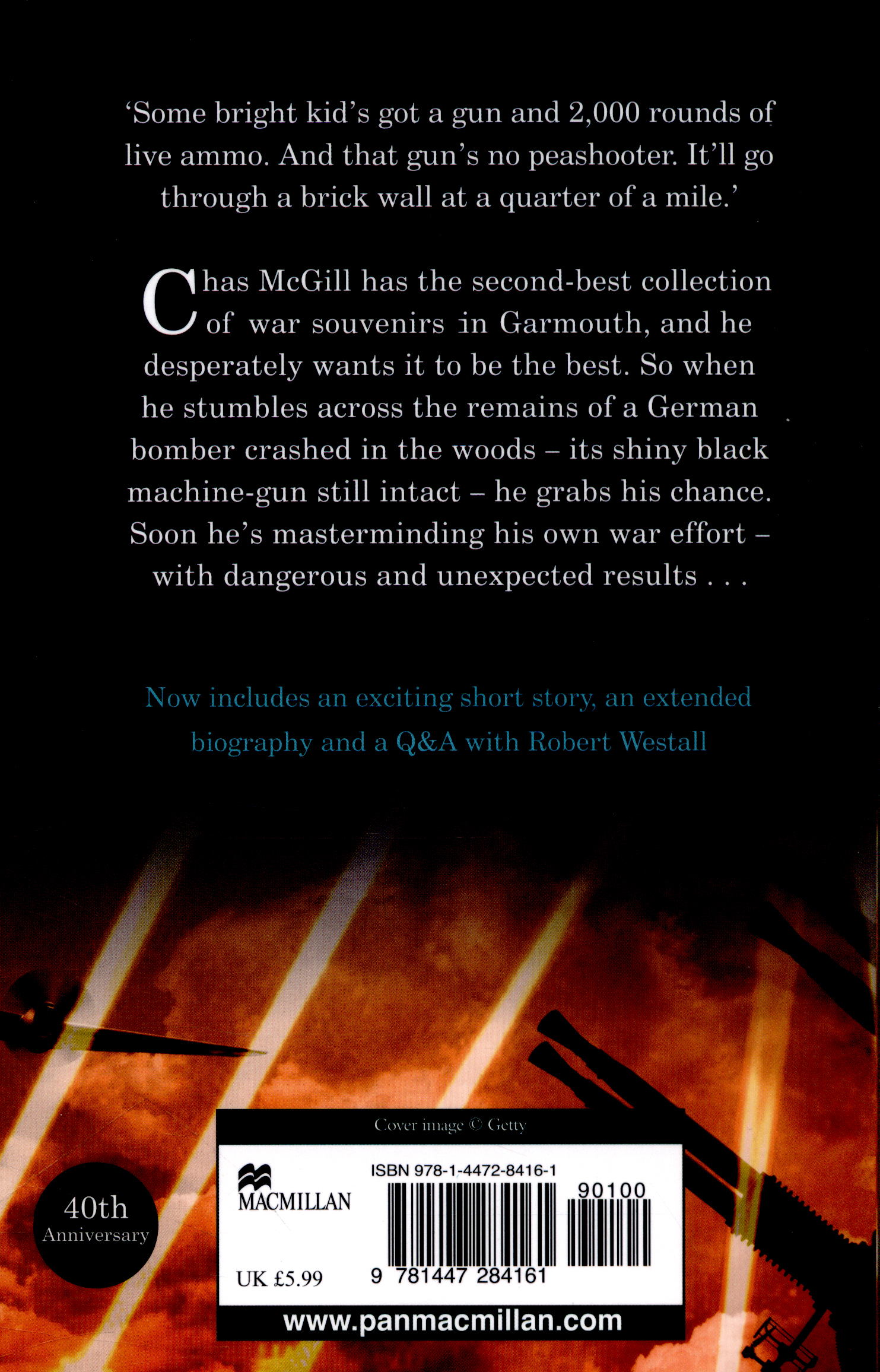 The machine gunners by Westall, Robert (9781447284161) | BrownsBfS