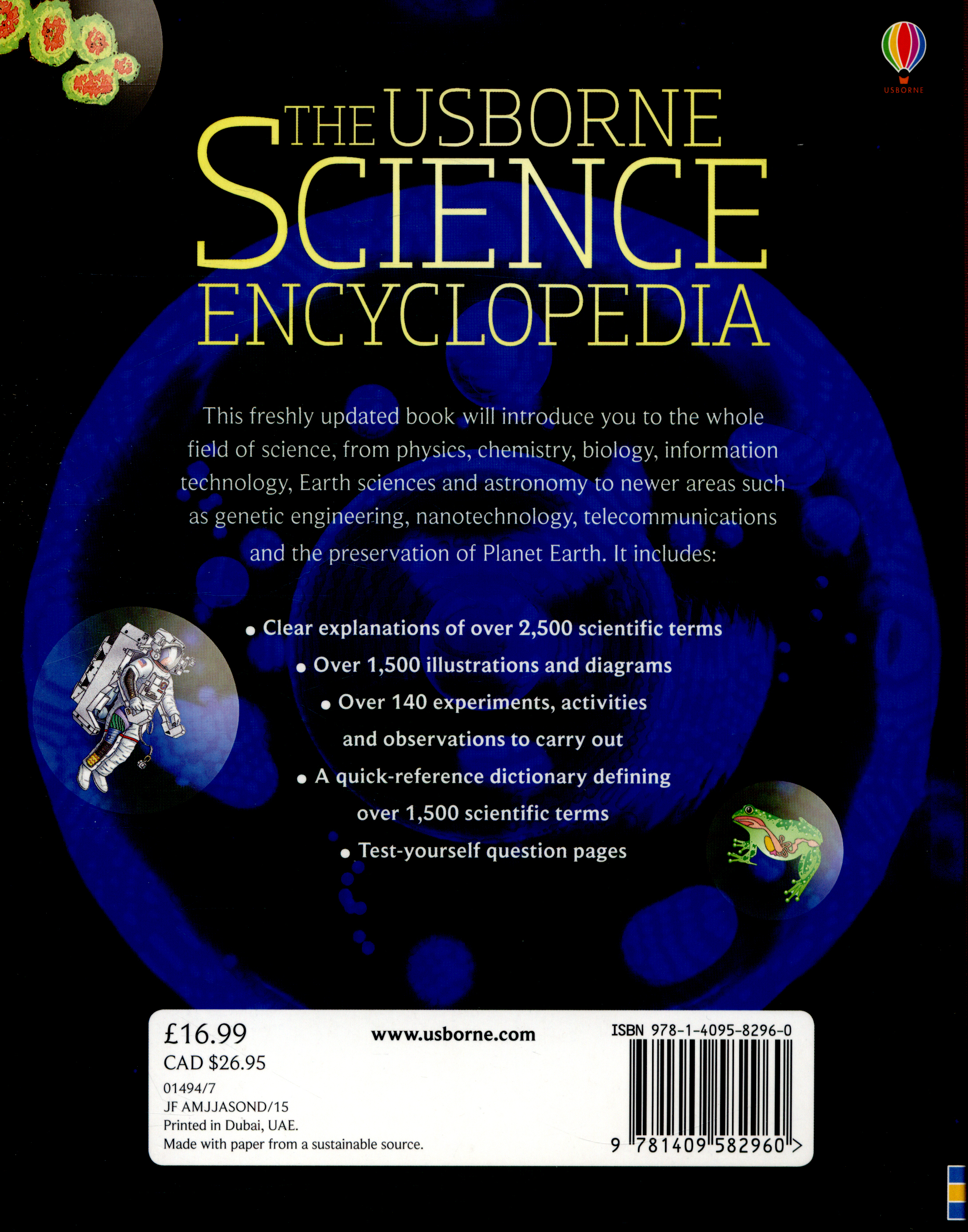 The Usborne science encyclopedia by Robson, Kirsteen (9781409582960 ...