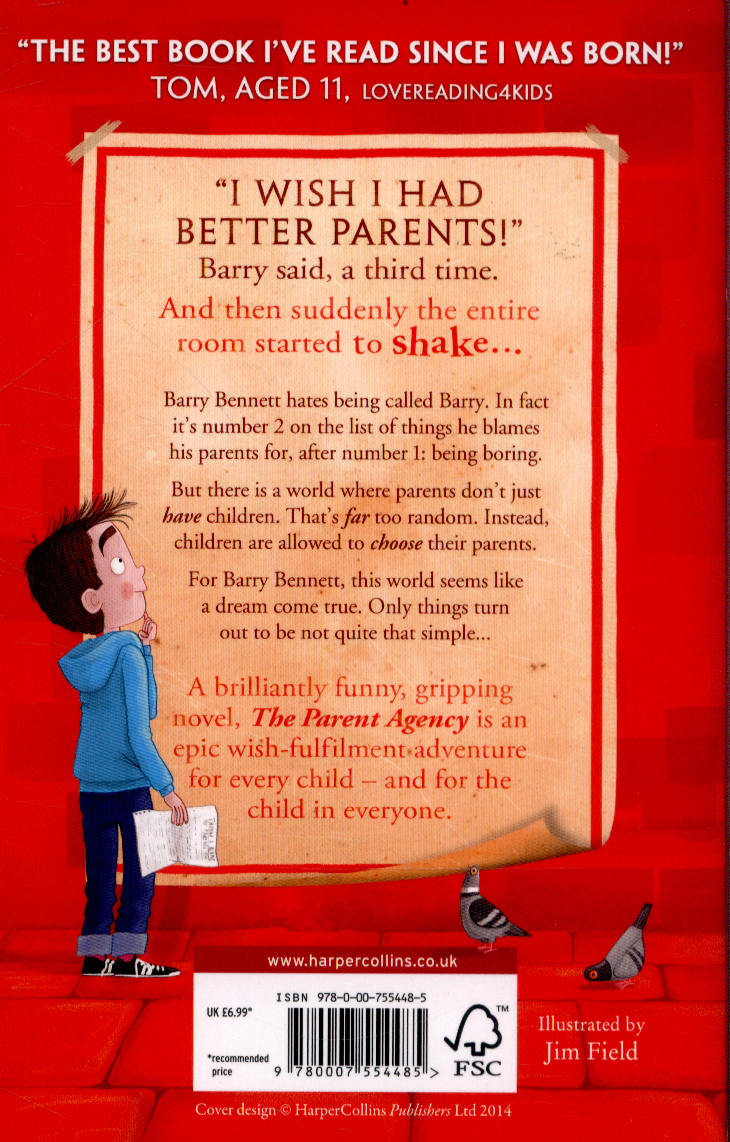 The Parent Agency by Baddiel, David (9780007554485) | Browns Books