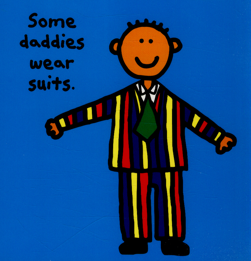 The daddy book (First board book edition)