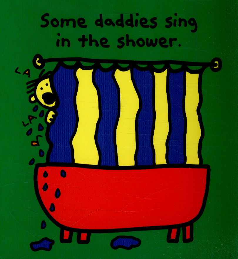 The daddy book (First board book edition)