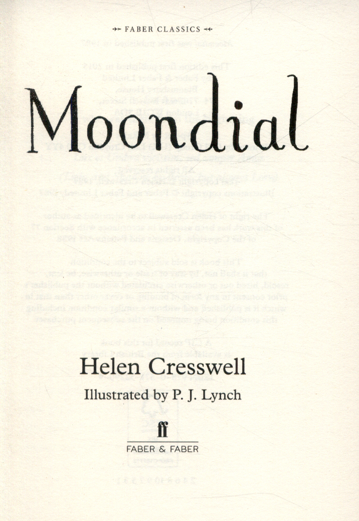 Moondial by Cresswell, Helen (9780571322909) | BrownsBfS