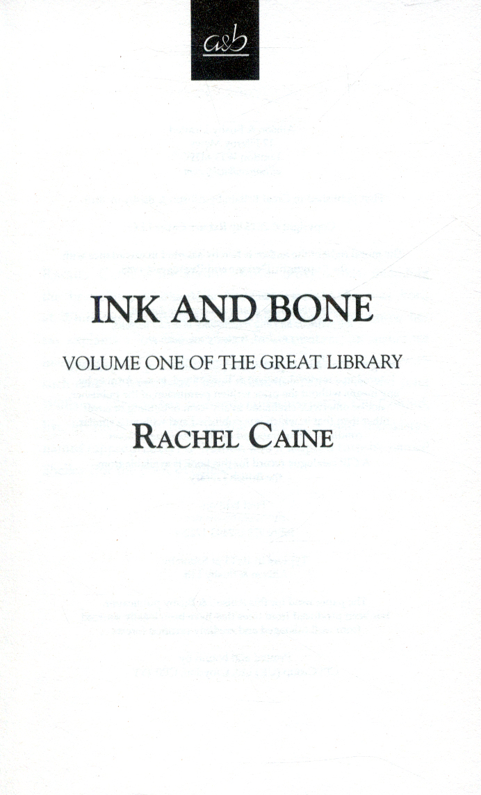 Ink and Bone