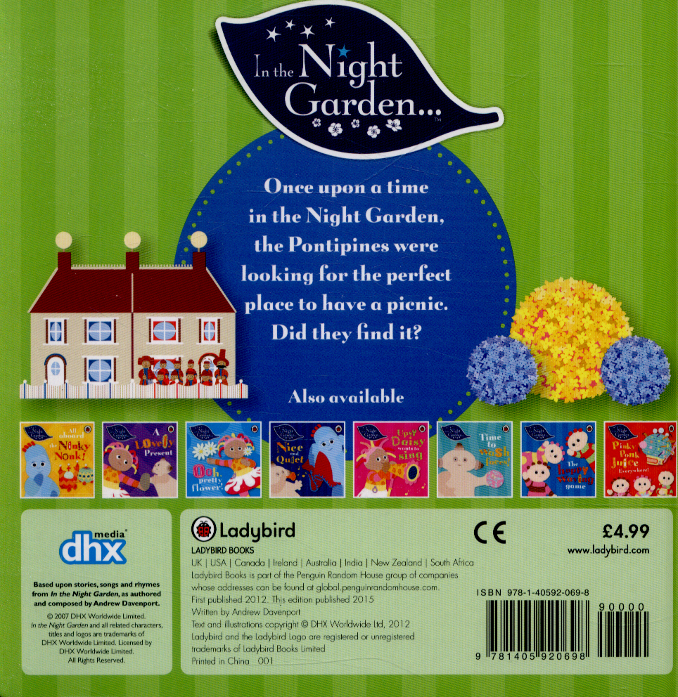 In the Night Garden: Pontipines' Picnic by Davenport, Andrew ...