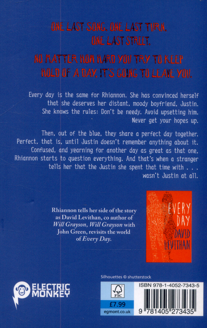 Another Day by Levithan, David (9781405273435) | Browns Books