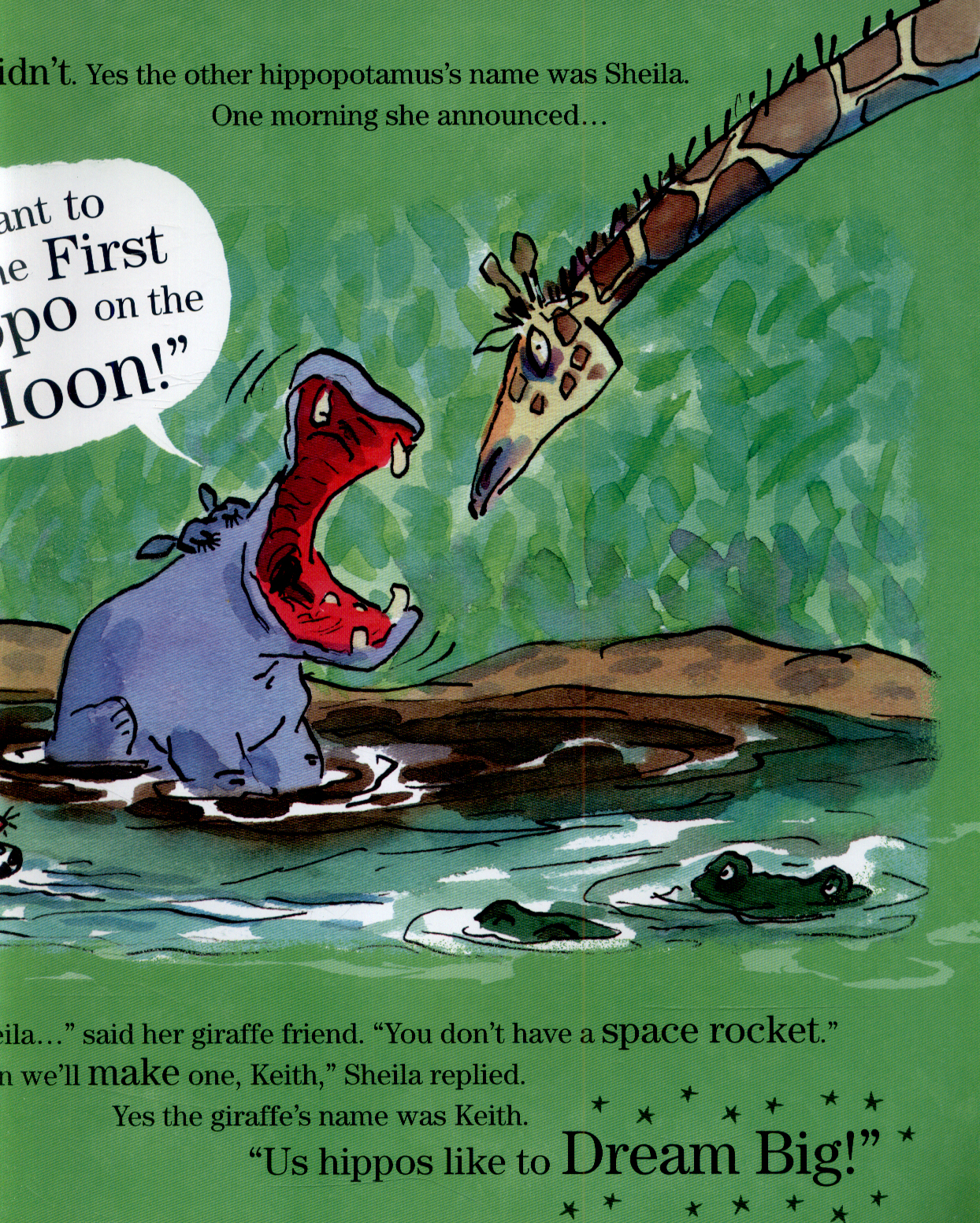 The first hippo on the moon : based on a true story by Walliams, David ...