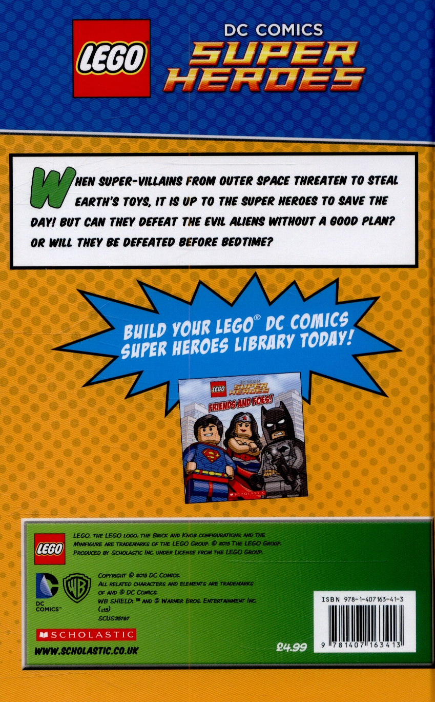 LEGO DC Superheroes: Space Justice! by King, Trey (9781407163413 ...